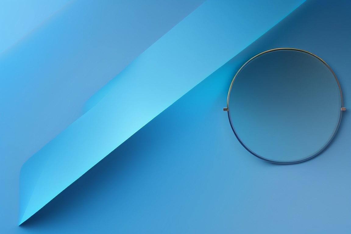 Lexica - Background image: minimalist, modern, detailed, blue tones.