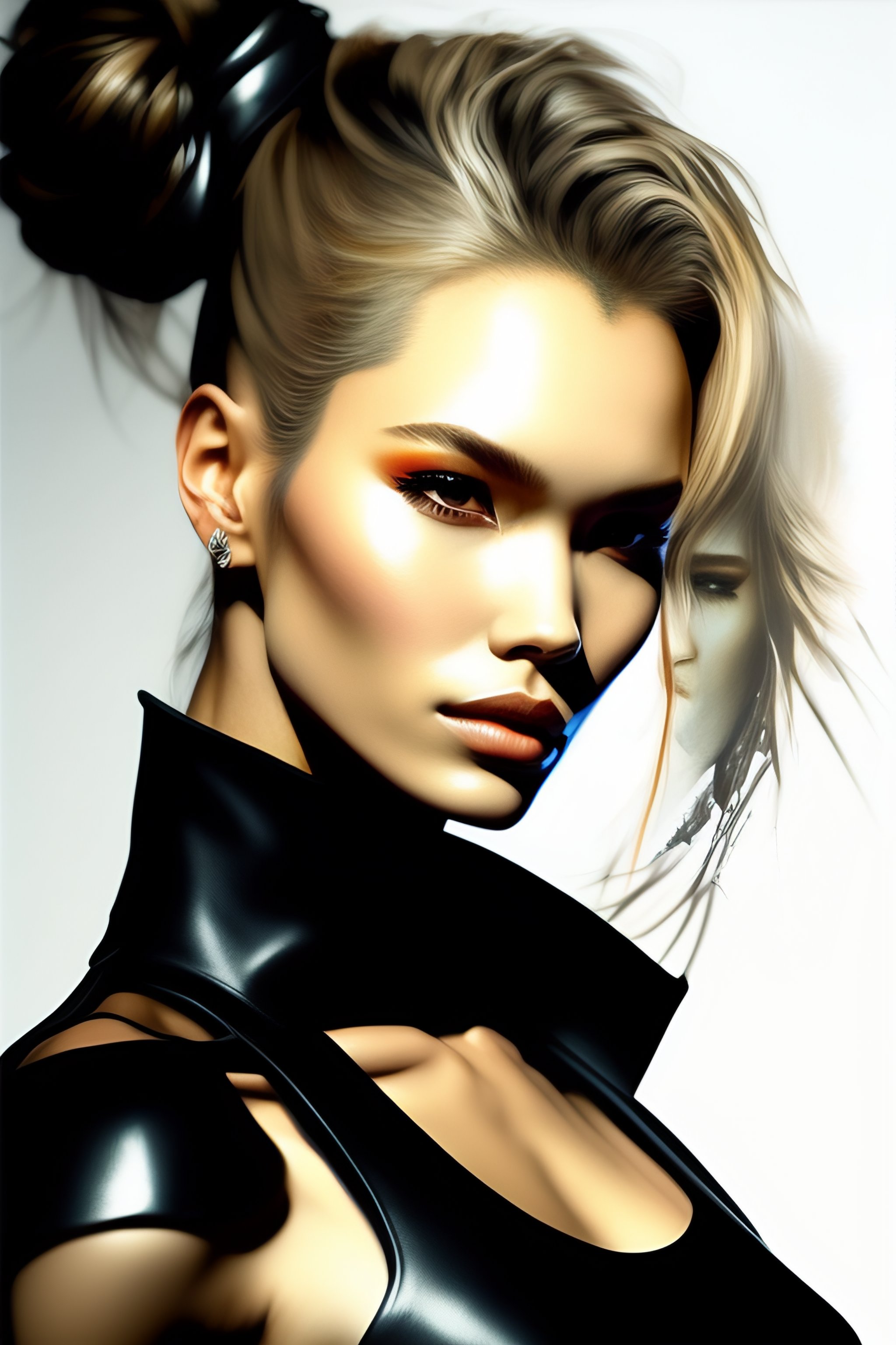 Lexica - Full body art by ironic and the iconic Yoji Shinkawa whit ...