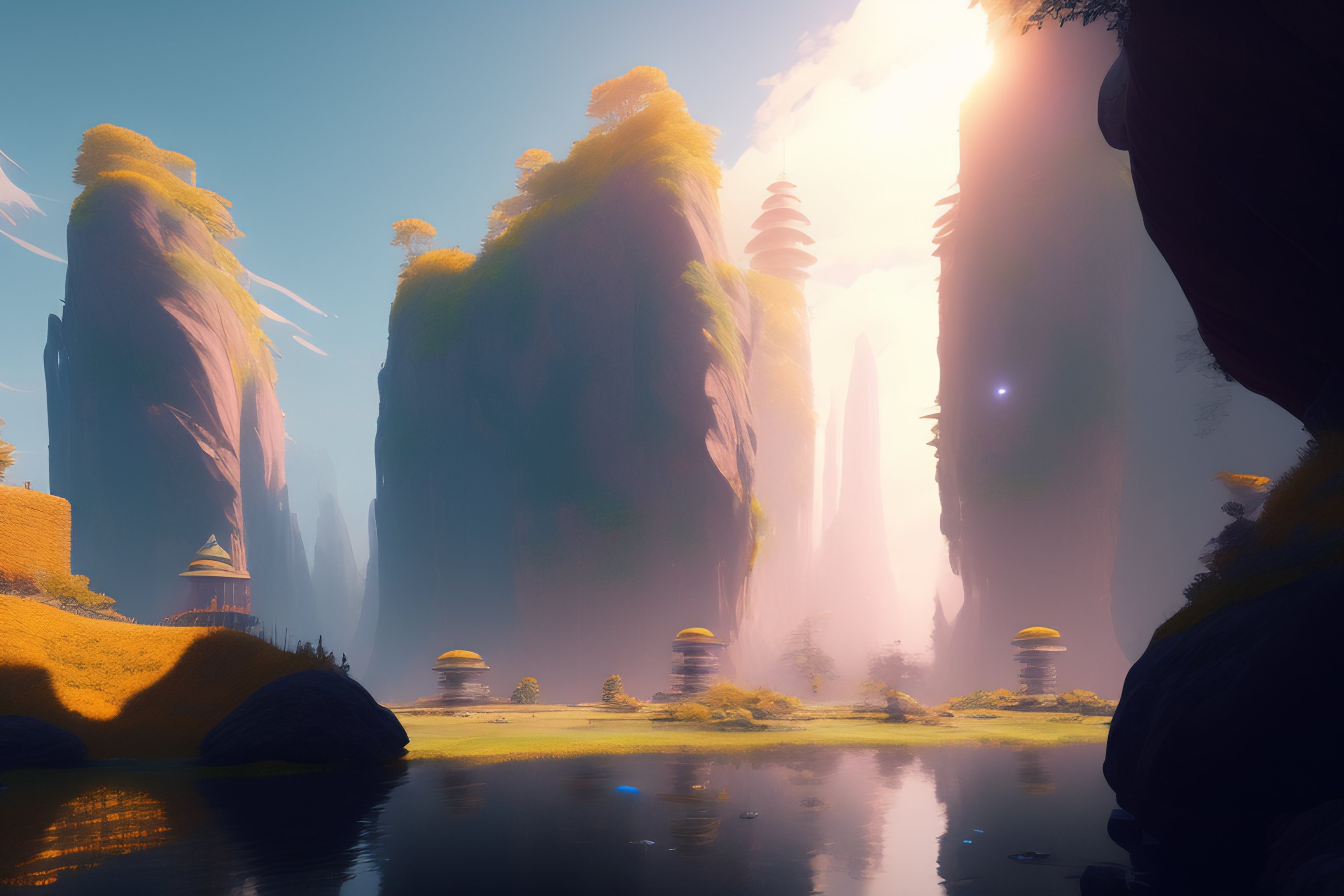 Lexica - Gediminas Pranckevicius A highly detailed crisp wide view of A ...