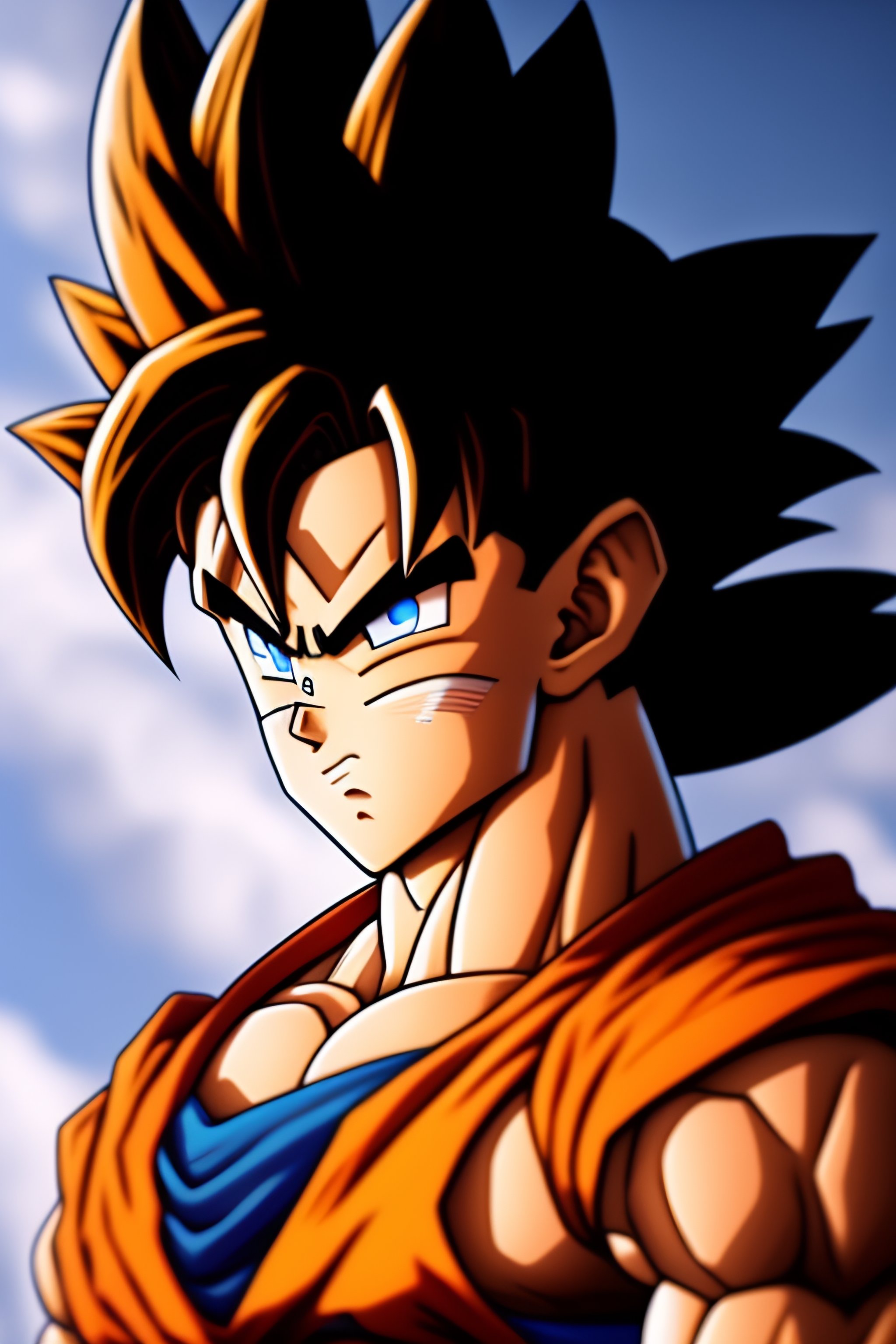 Lexica - Goku, art by Gengoroh Tagame