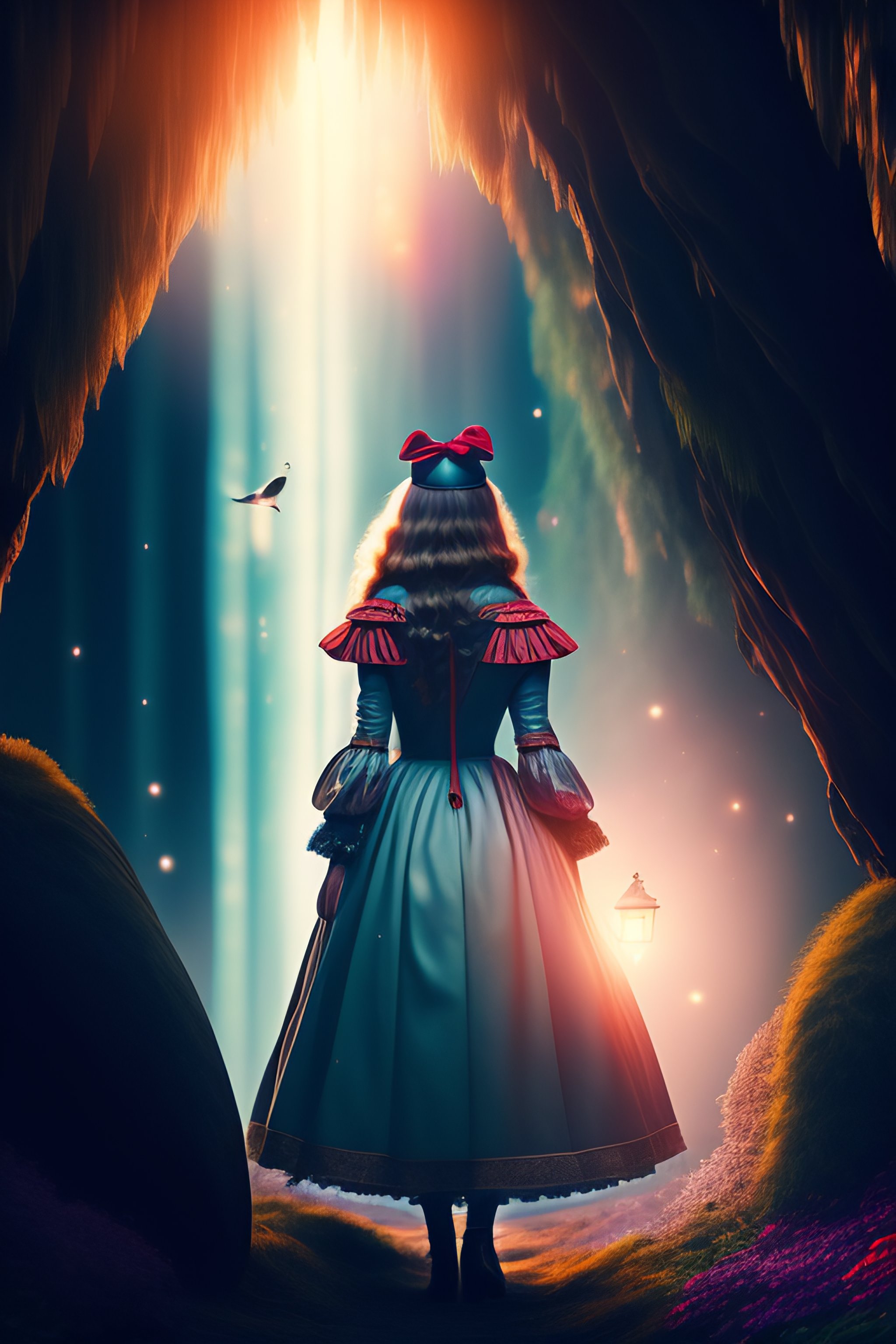 Lexica - Alice in Wonderland,fantasy,aurora boreal,ultra realistic ...
