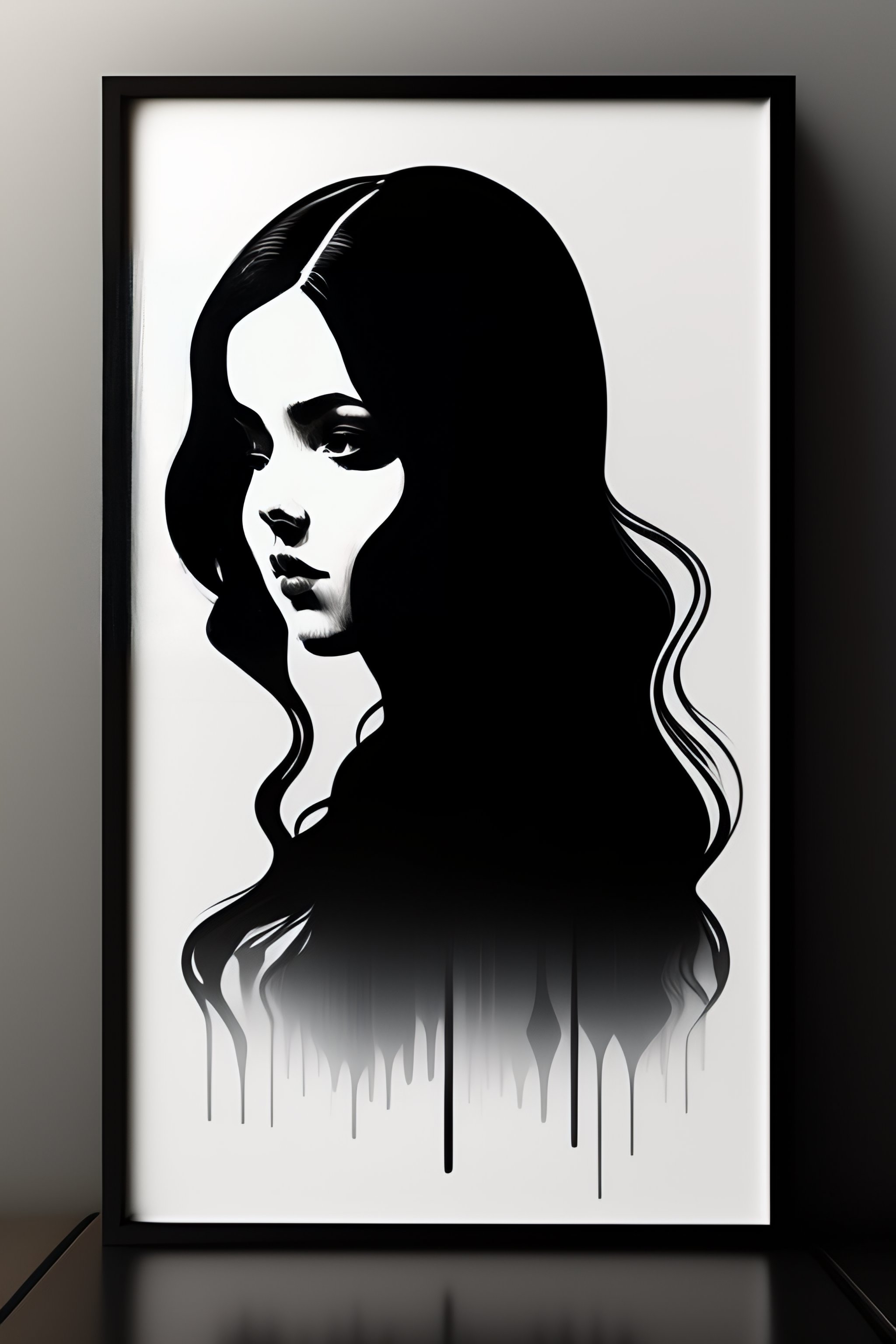 Simple Abstract Black Background