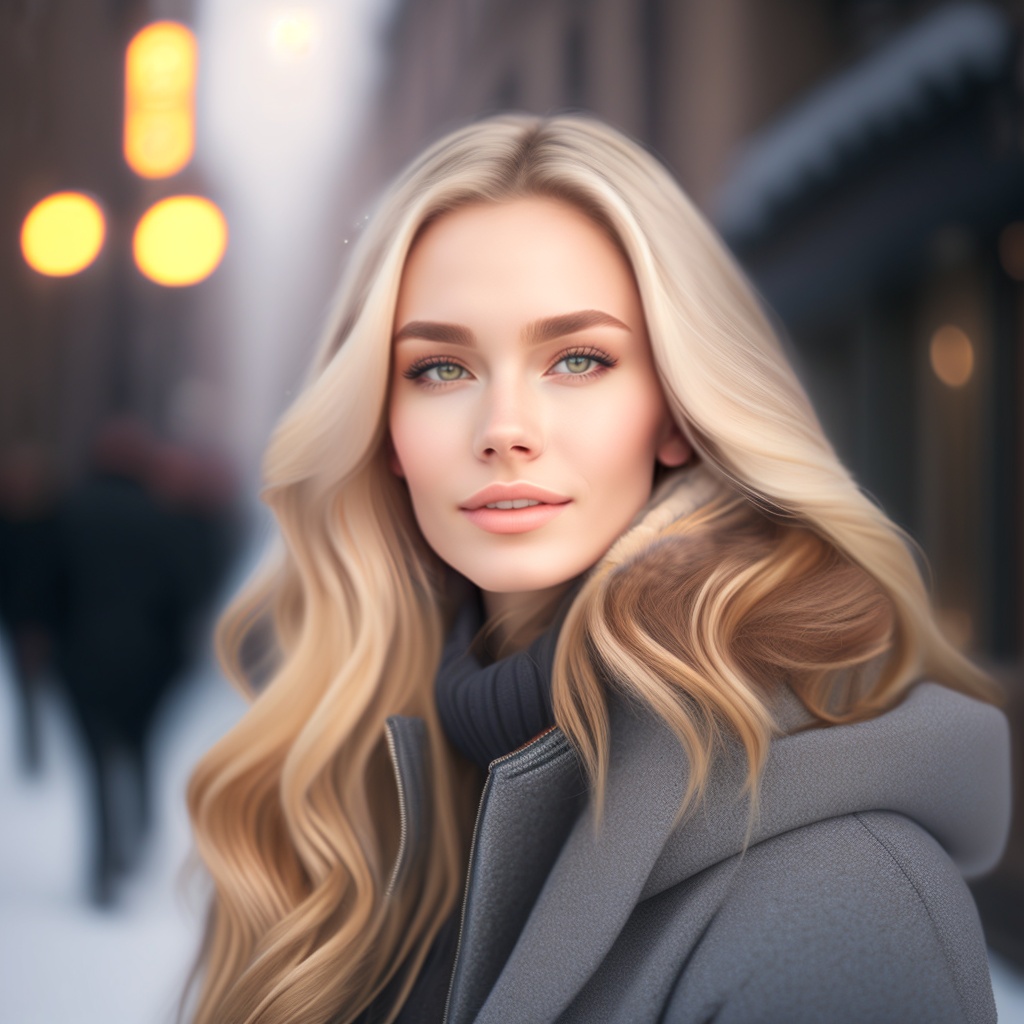 Lexica - Professional portrait photograph of a gorgeous Norwegian girl ...