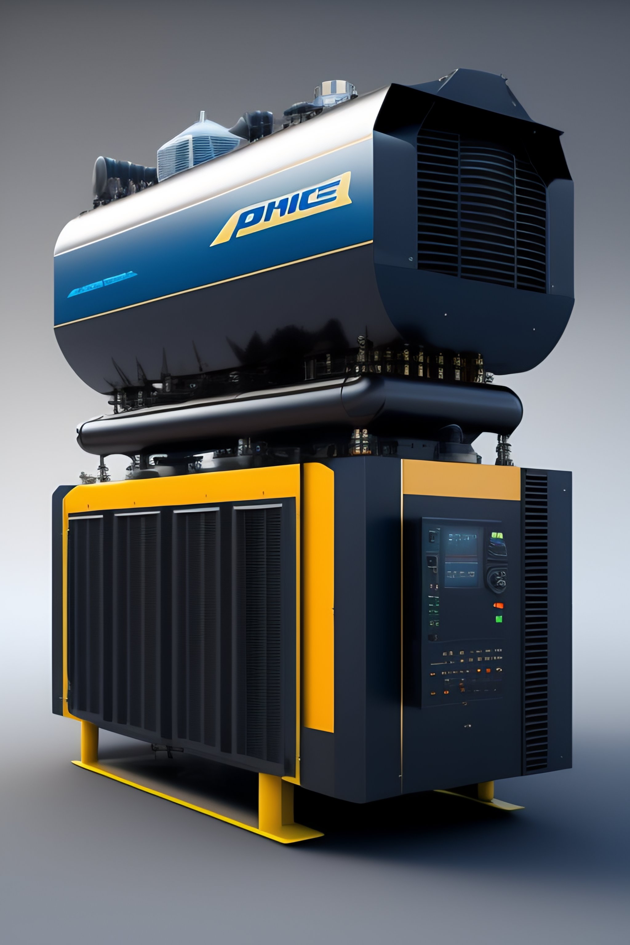 Lexica - Futuristic diesel genset