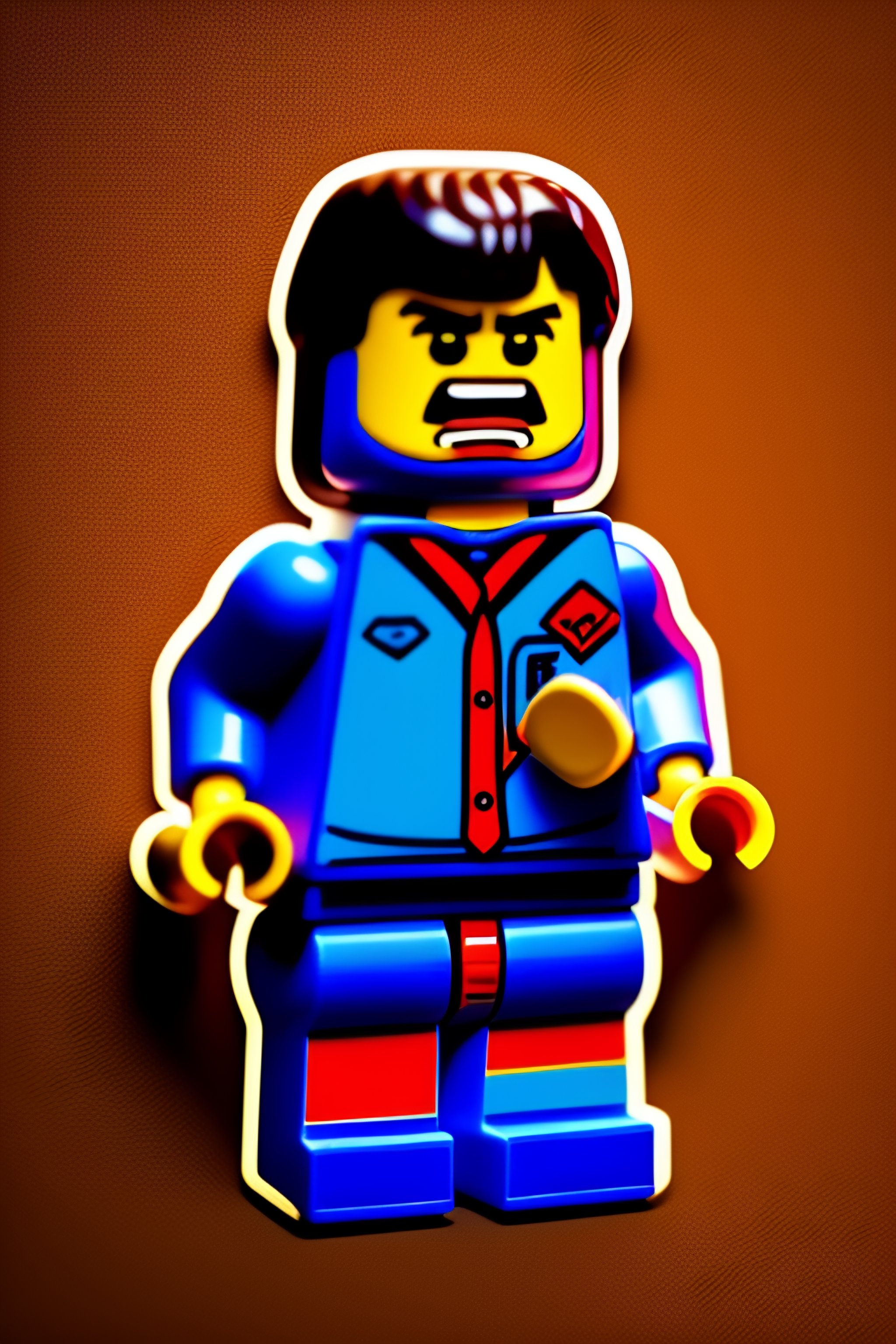 Lexica - Lego character, Jeffrey Dahmer, colorful, coloring book ...