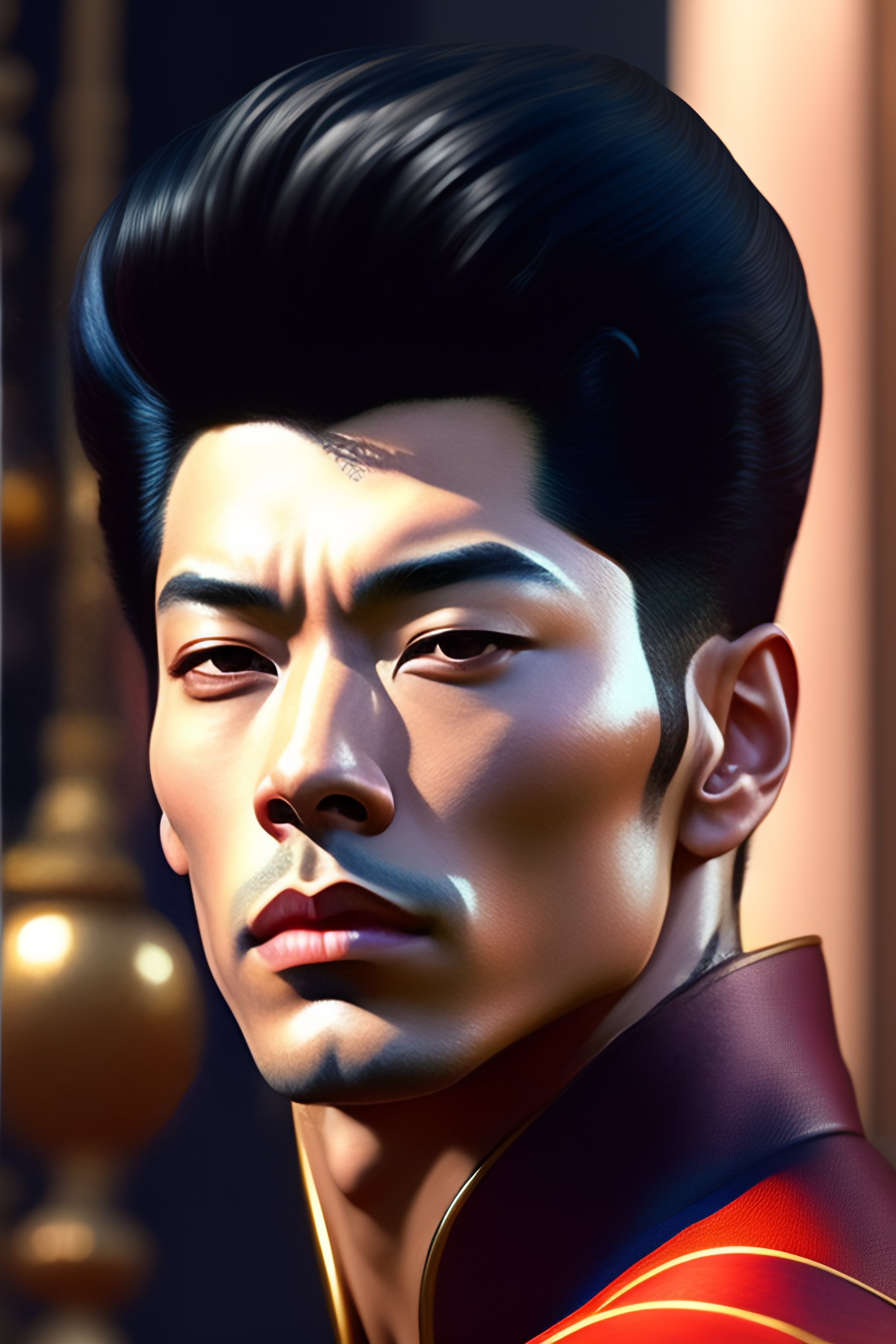 Lexica - Josuke Higashikata, realistic, detailed, centered, digital ...