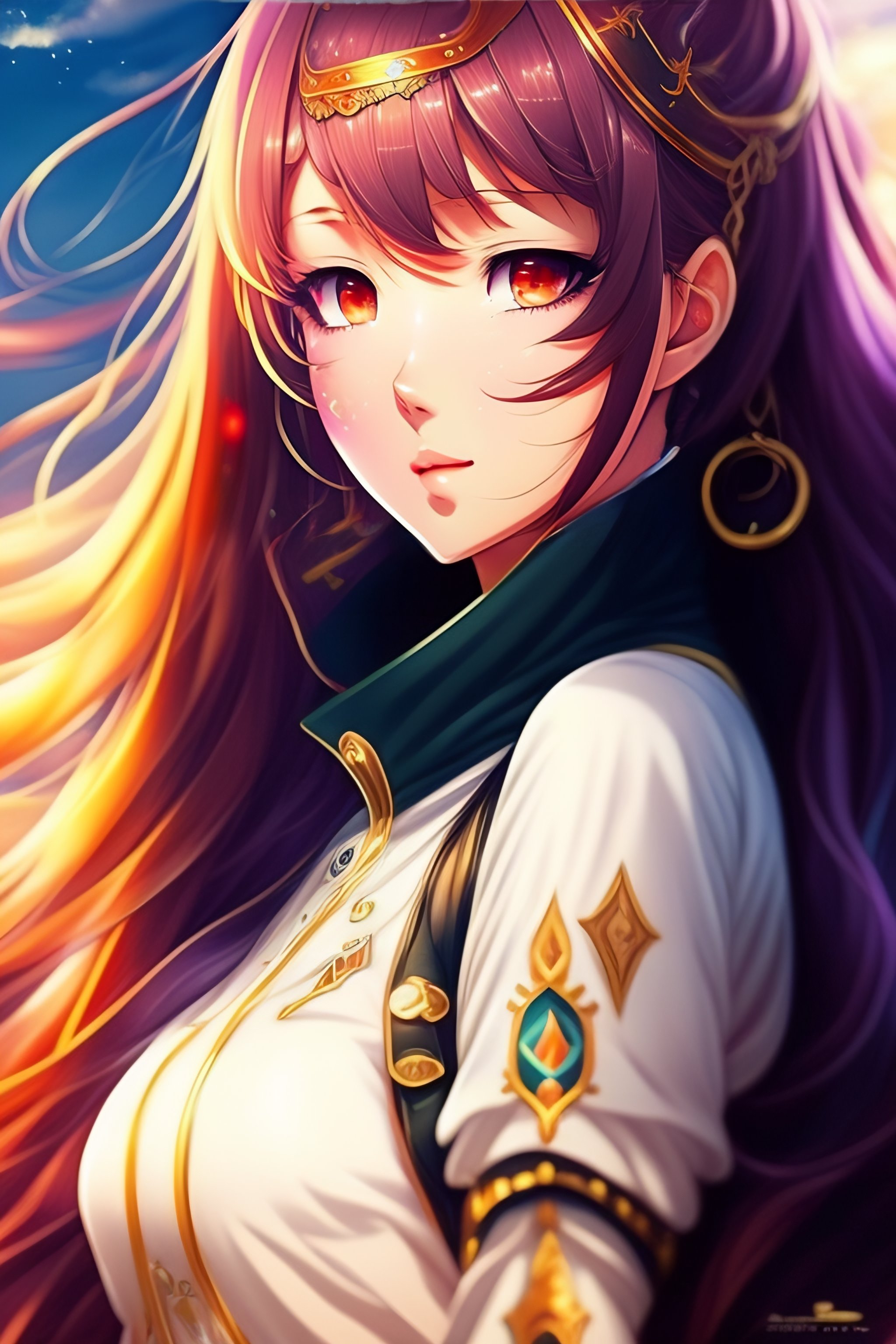 Lexica - Anime,girl,consept art