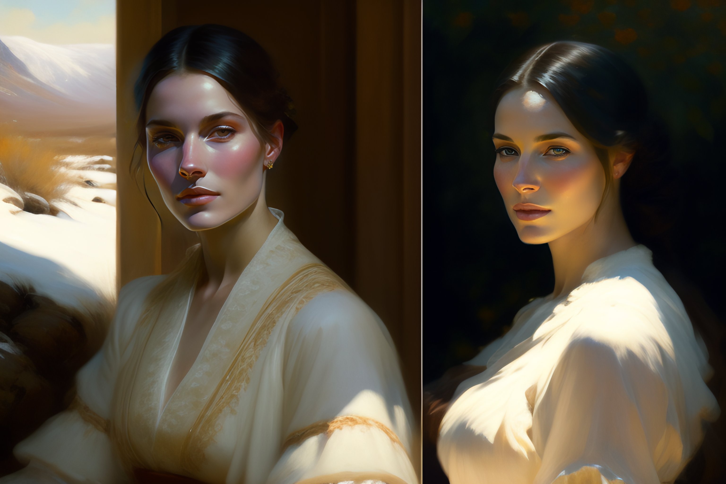 Lexica - A painting by jeremy lipking and richard schmid and sargent ...