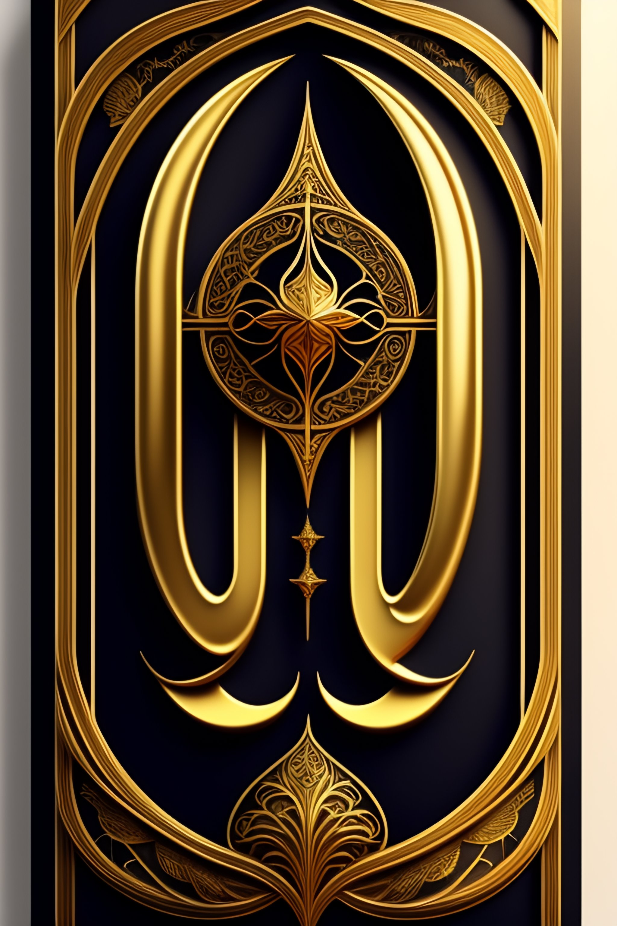 Lexica - The bible book of Genesis, with intricate art nouveau edges ...