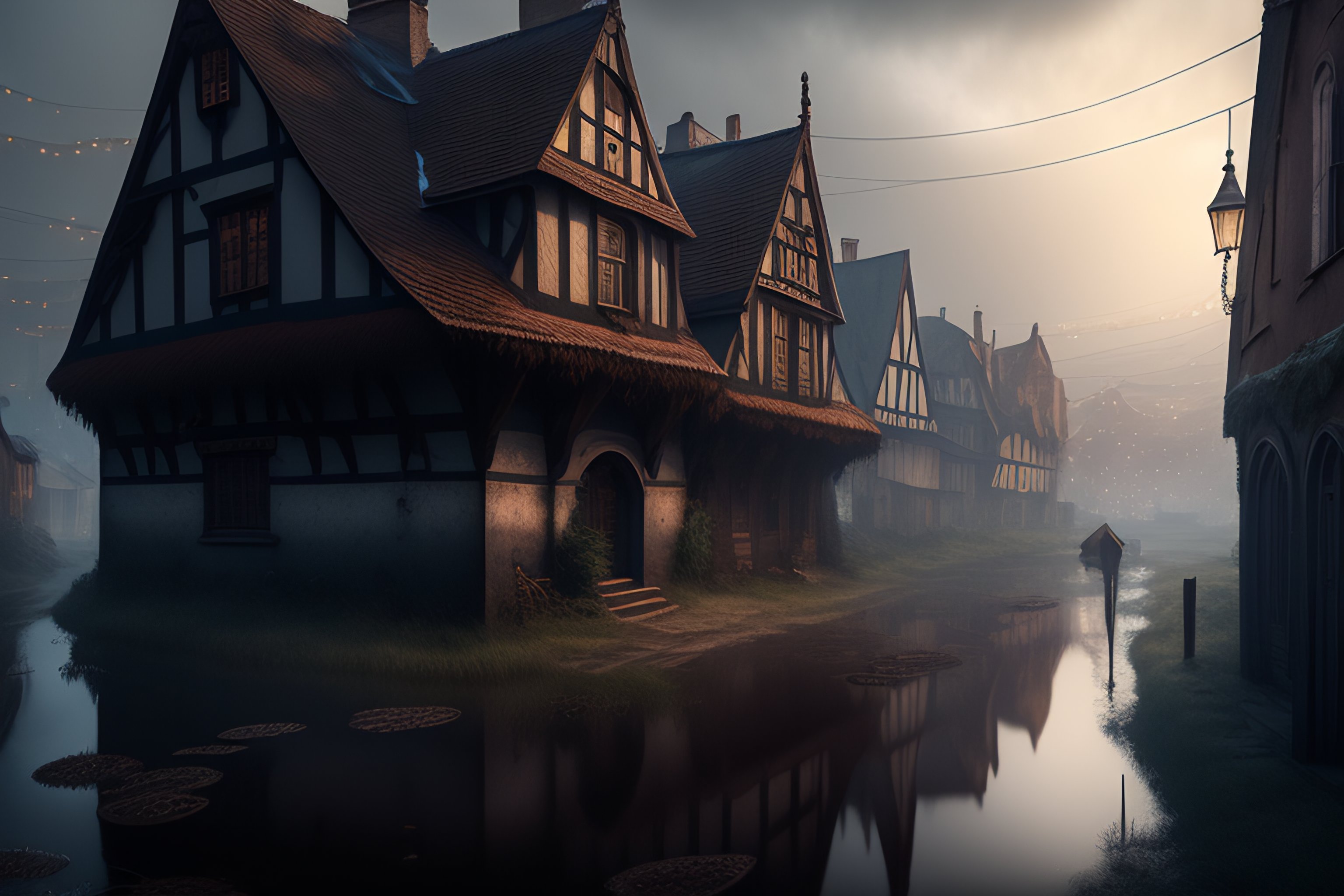 Lexica - An ultra detailed oil desaturated painting a dark, gritty ...