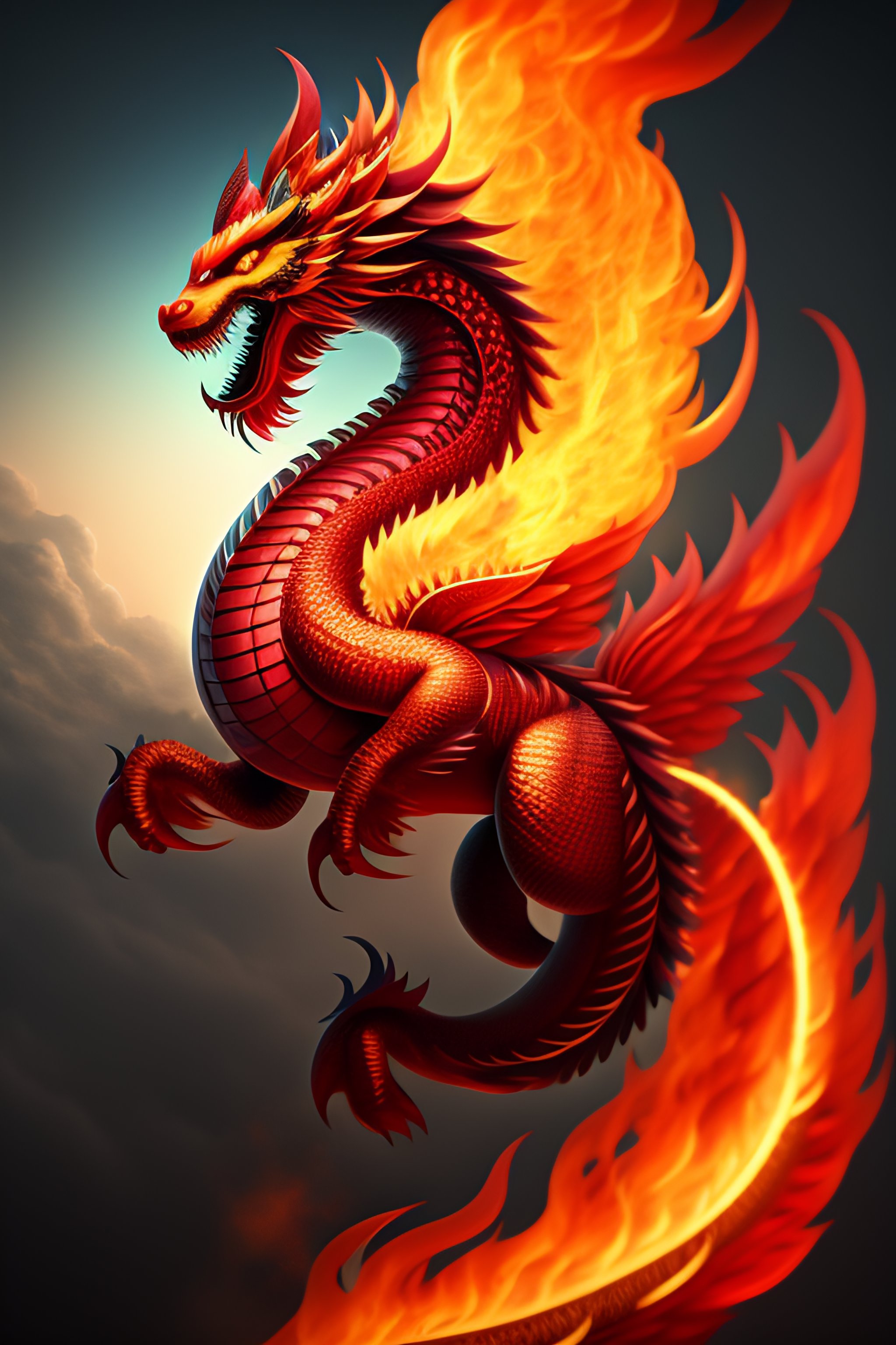 Chinese Dragon Fire