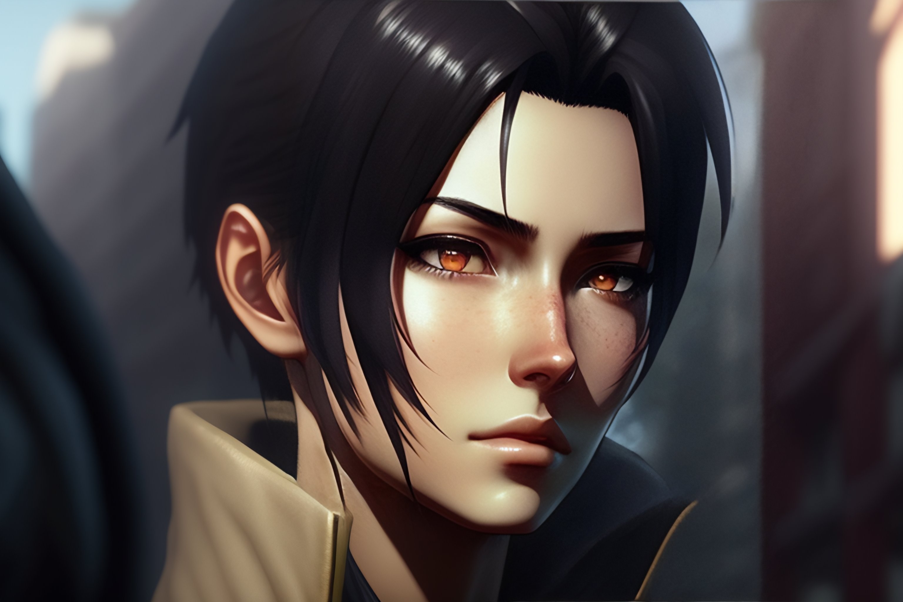 Lexica - Levi ackerman, attack on titan, hyper detailed, digital art, 8 ...