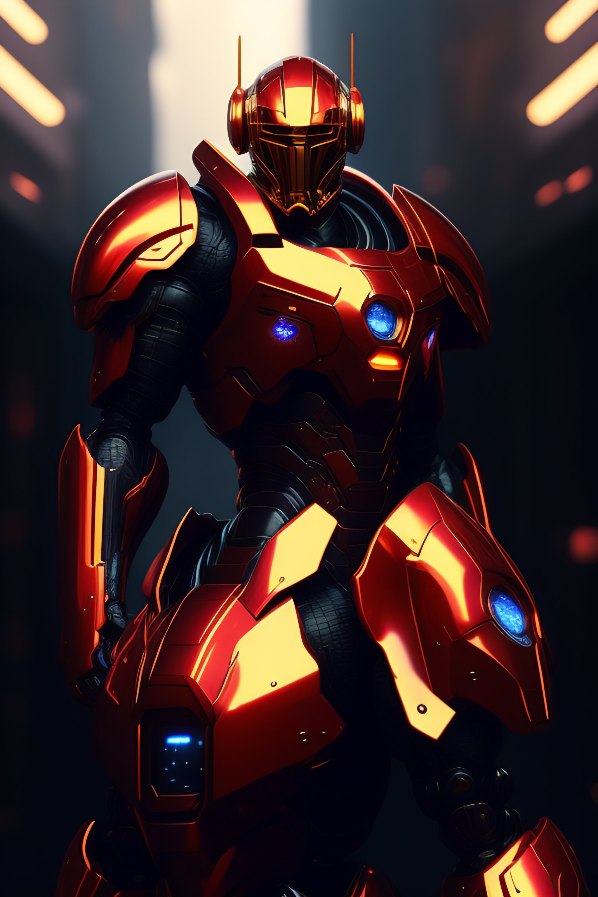 Lexica - A Keanu Reeves as the doomslayer, realistic scifi cyberpunk ...