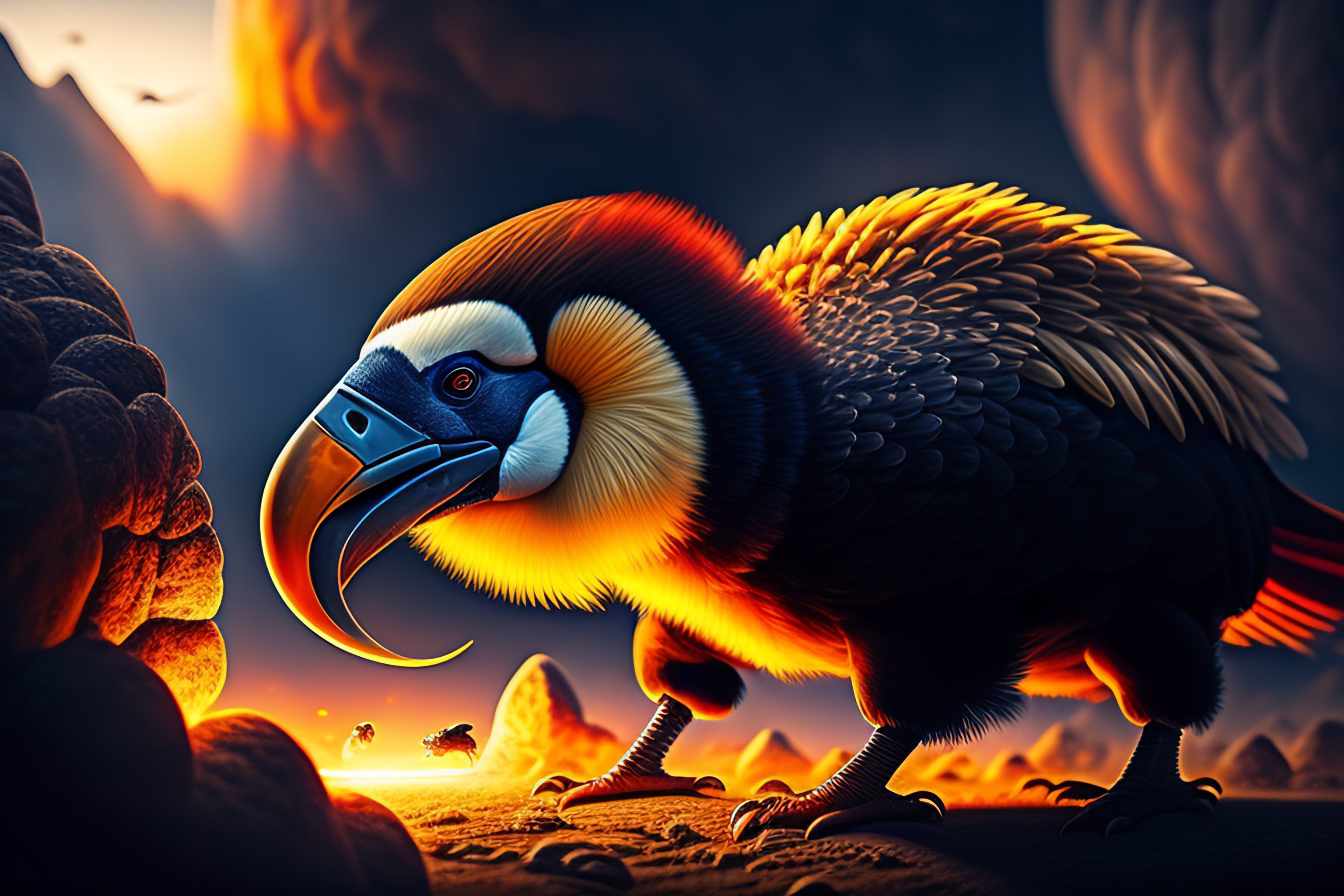 Lexica - Dodo, dodos, Atmosphere, dodo, battle, fray, close-up, action ...