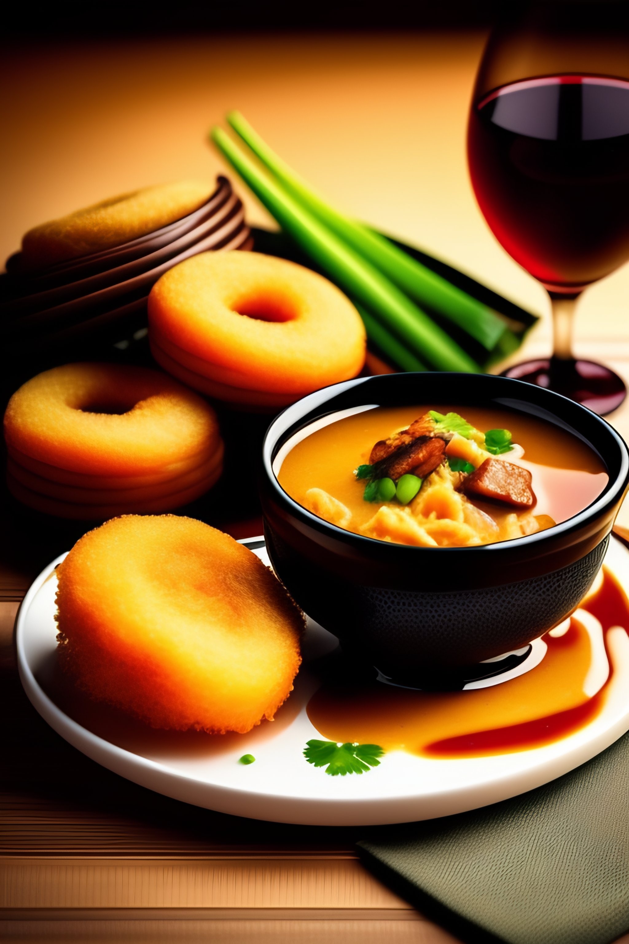 Lexica - An image of a traditional Asian dish: Consider choosing a dish ...