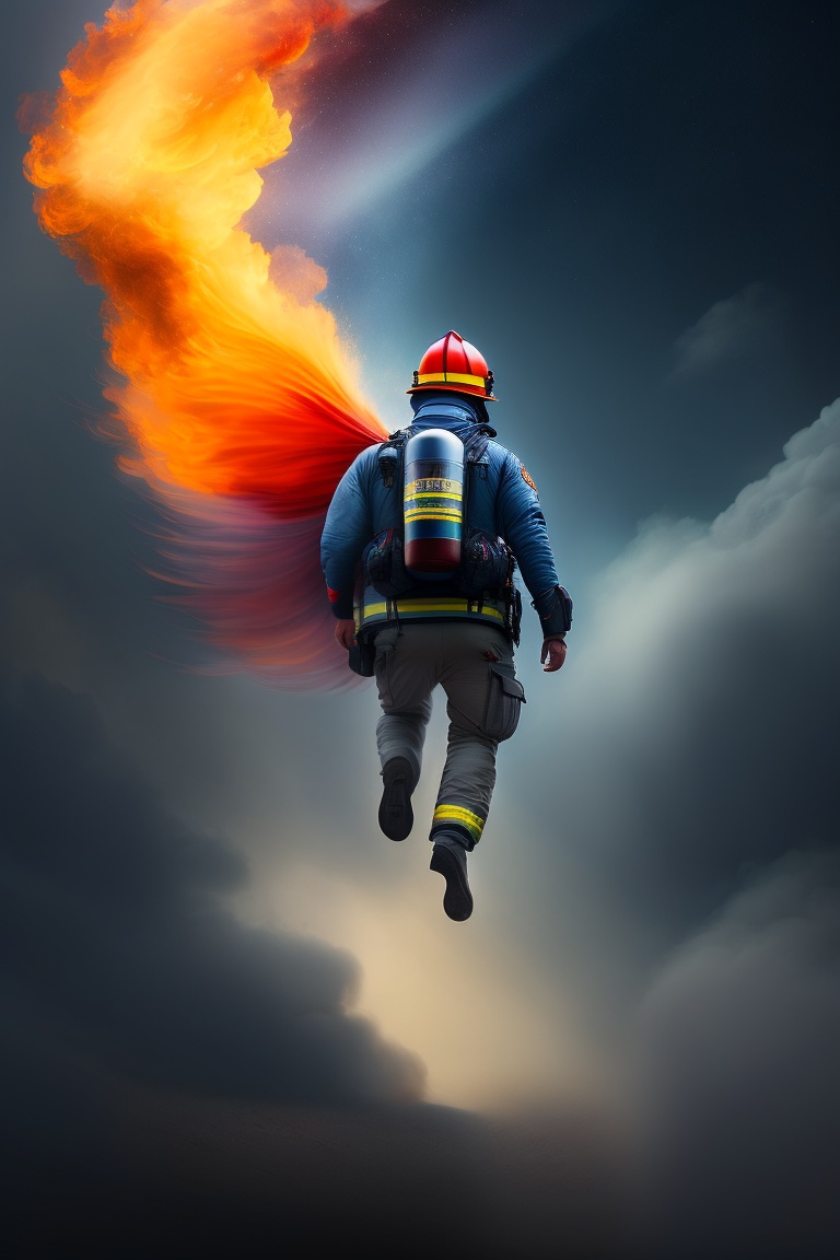 Lexica - Fireman, flying