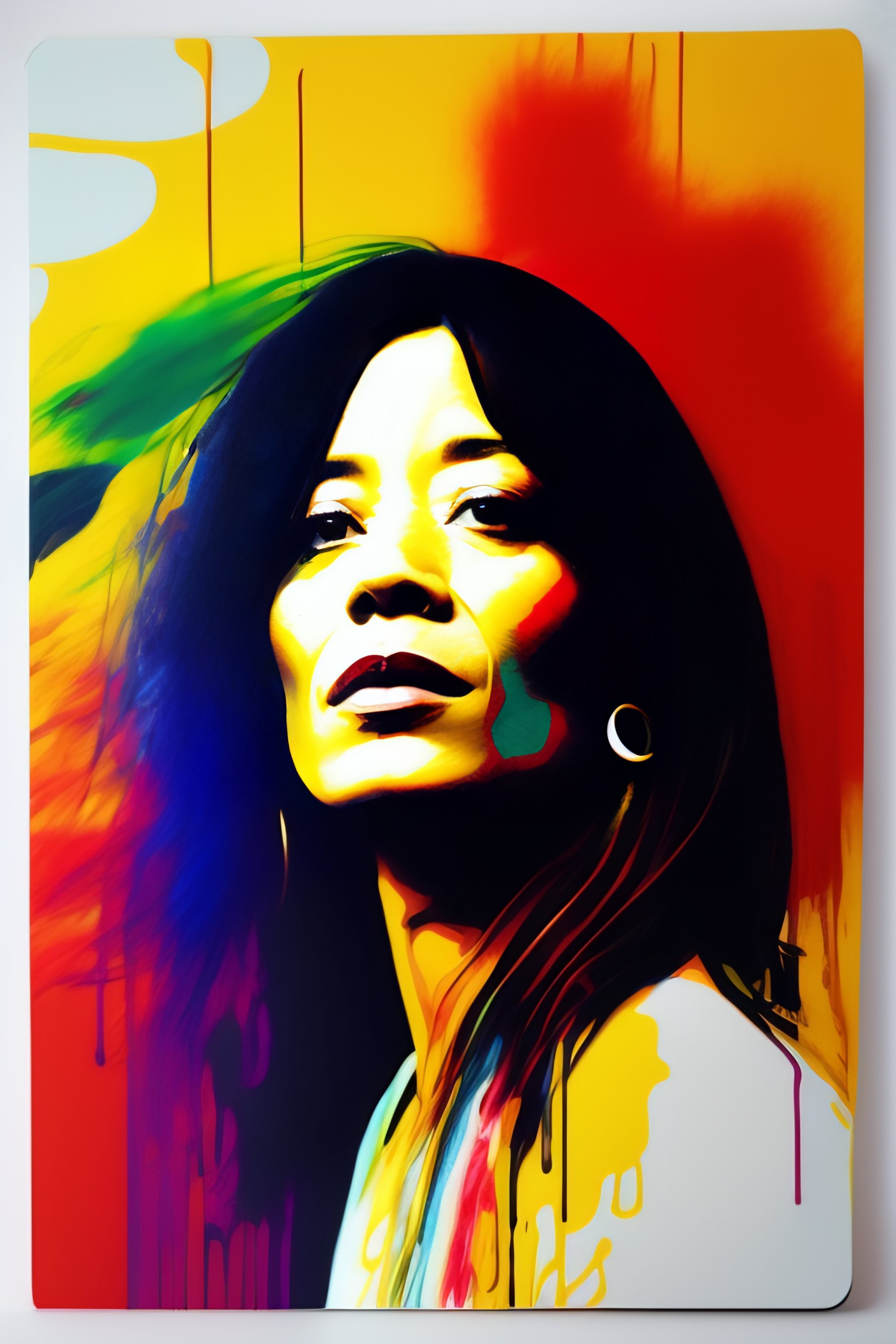 Lexica - Draw an abstract marker doodle of Beth Gibbons in the style of ...