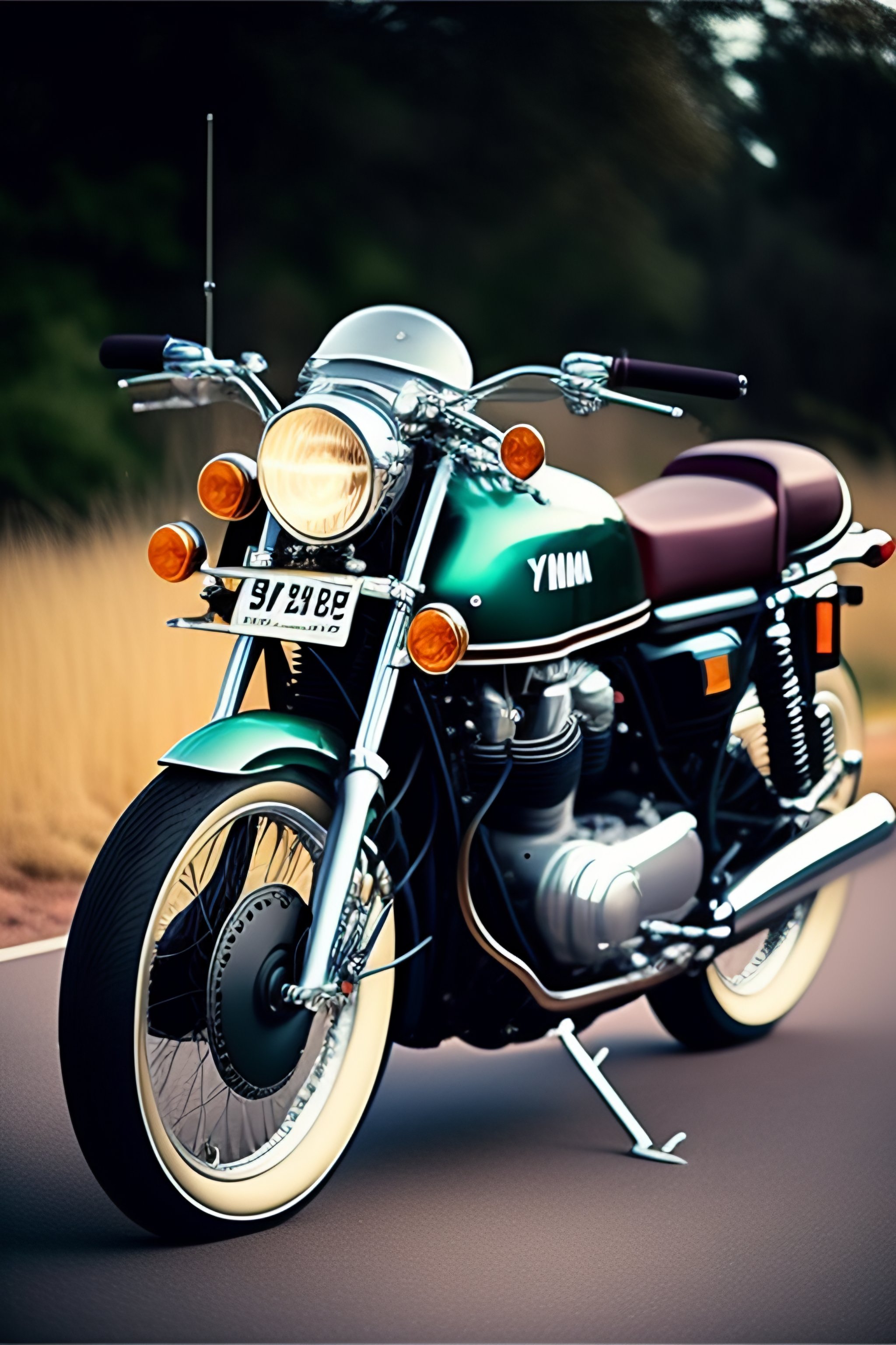 Lexica - Photo of a 1974 yamaha 750 twin
