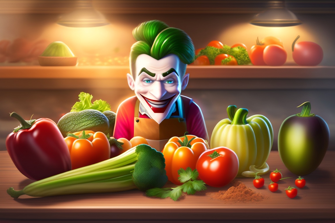 Lexica - Cooking food: vegetables,cooking with Joker