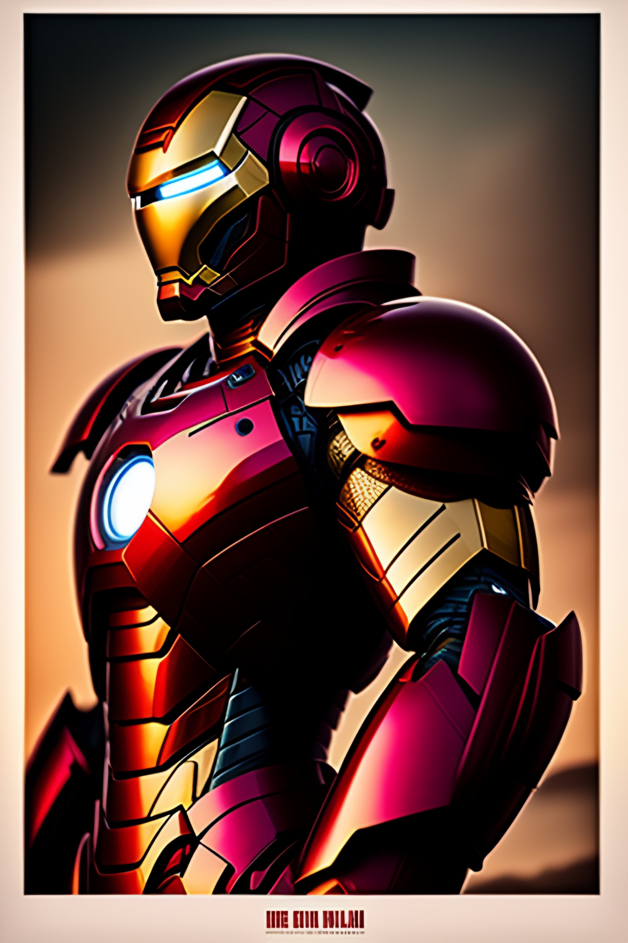 Lexica - Andrew Chalkley in an Iron Man Suite