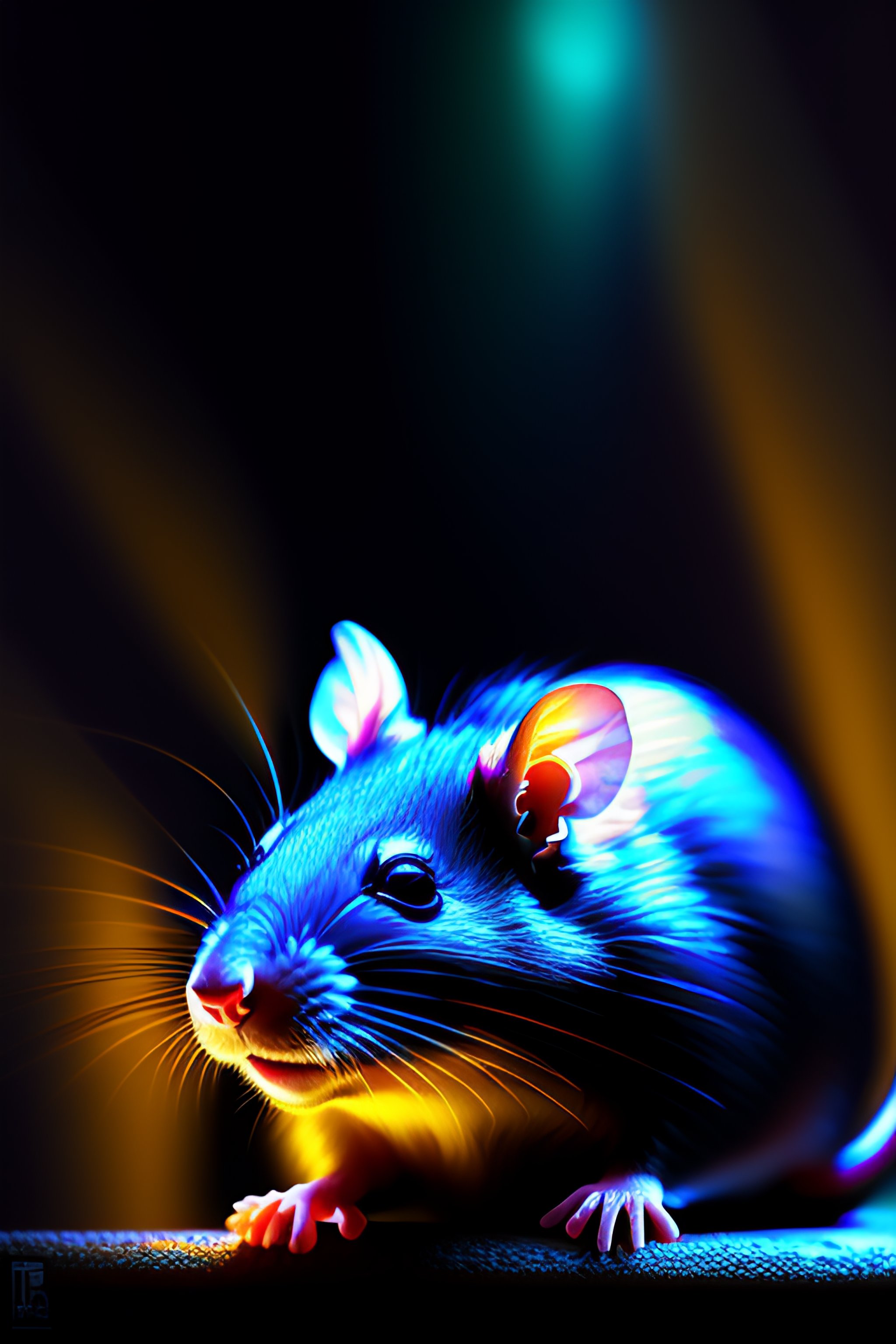 Lexica - Rat, ethereal, neon, extremely high detail, complex ...