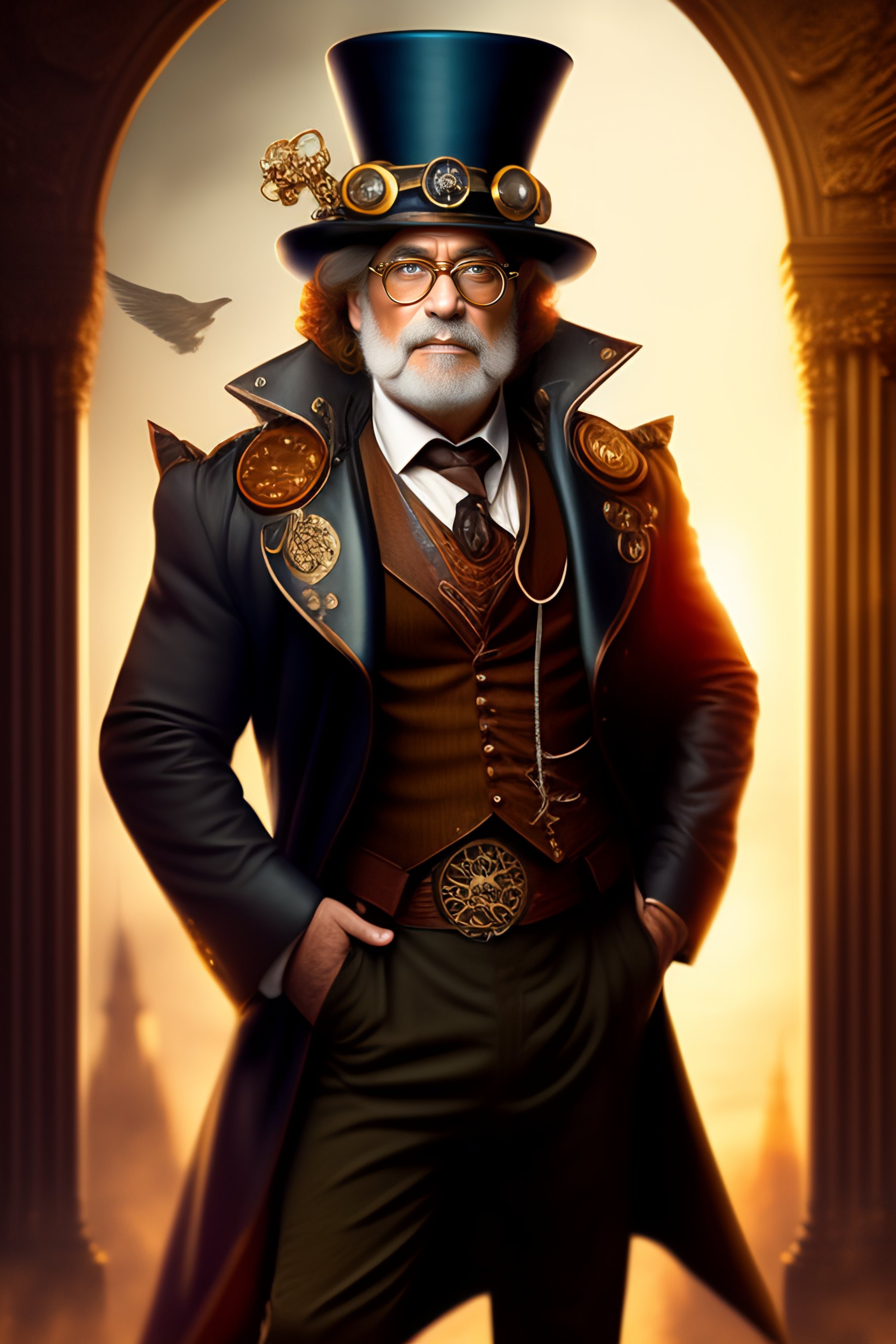 Lexica - Steampunk crazy professor