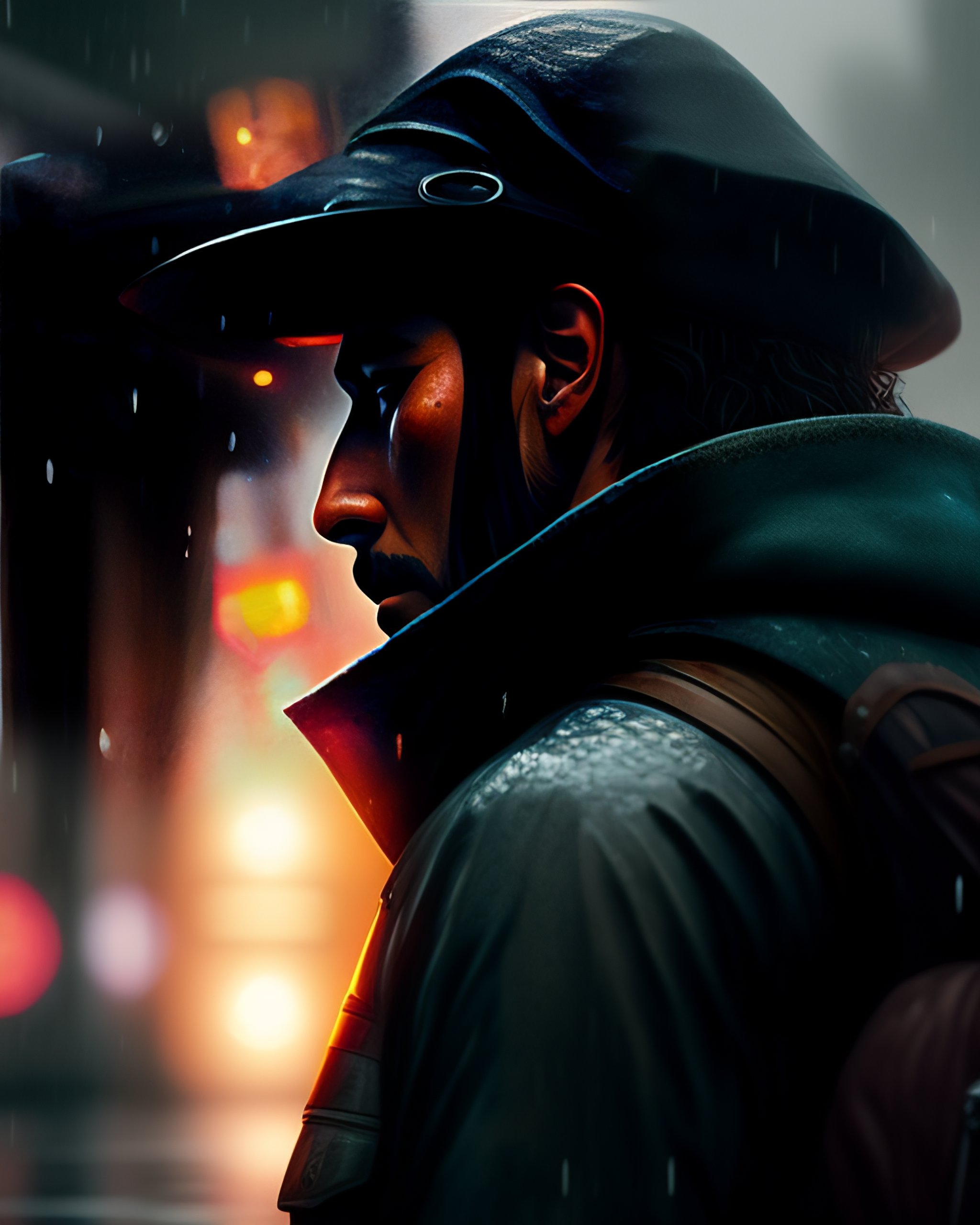 Lexica - Sad man walking in the rain High Detail Photorealistic high ...