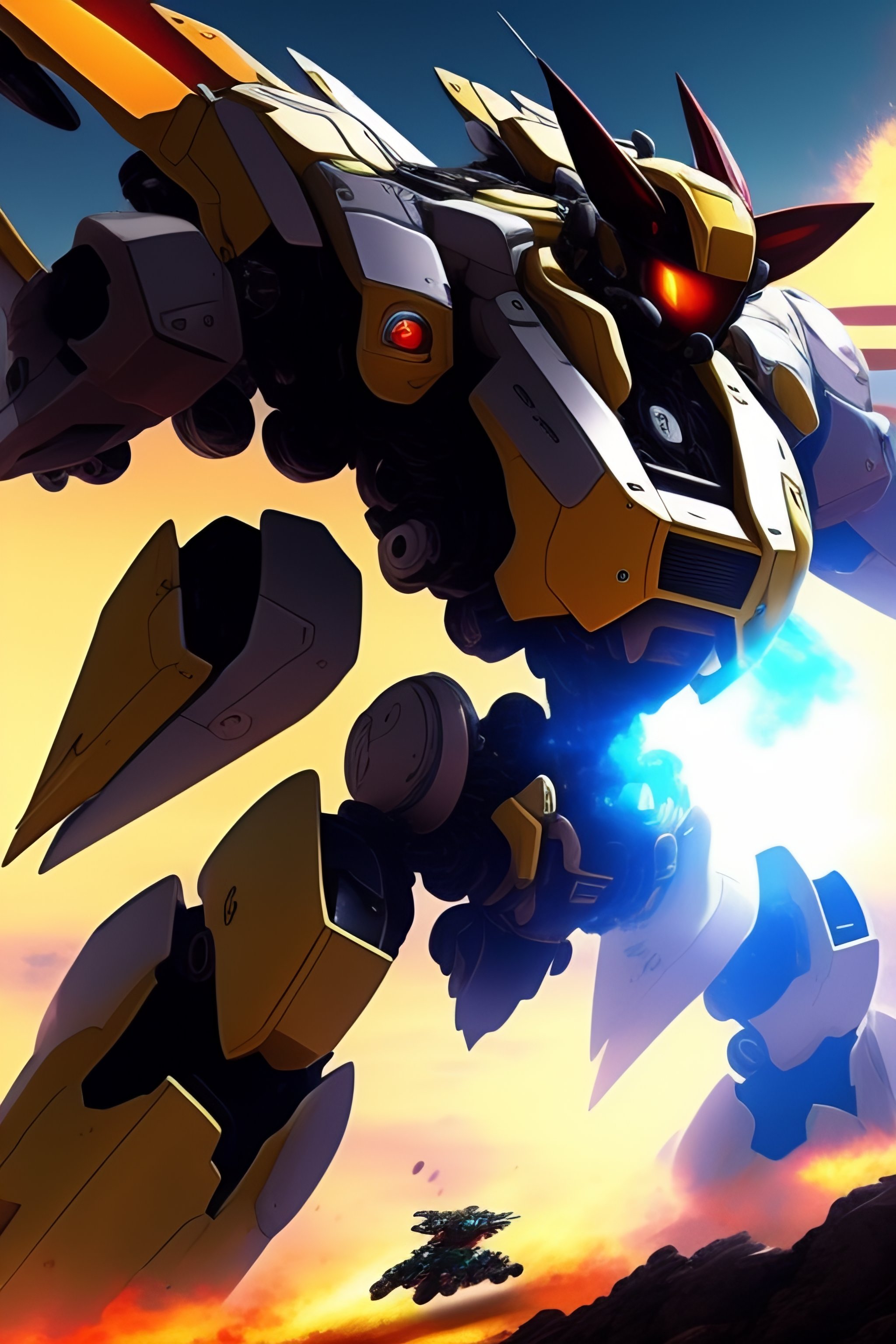 Lexica - Zoids Mech anime fight