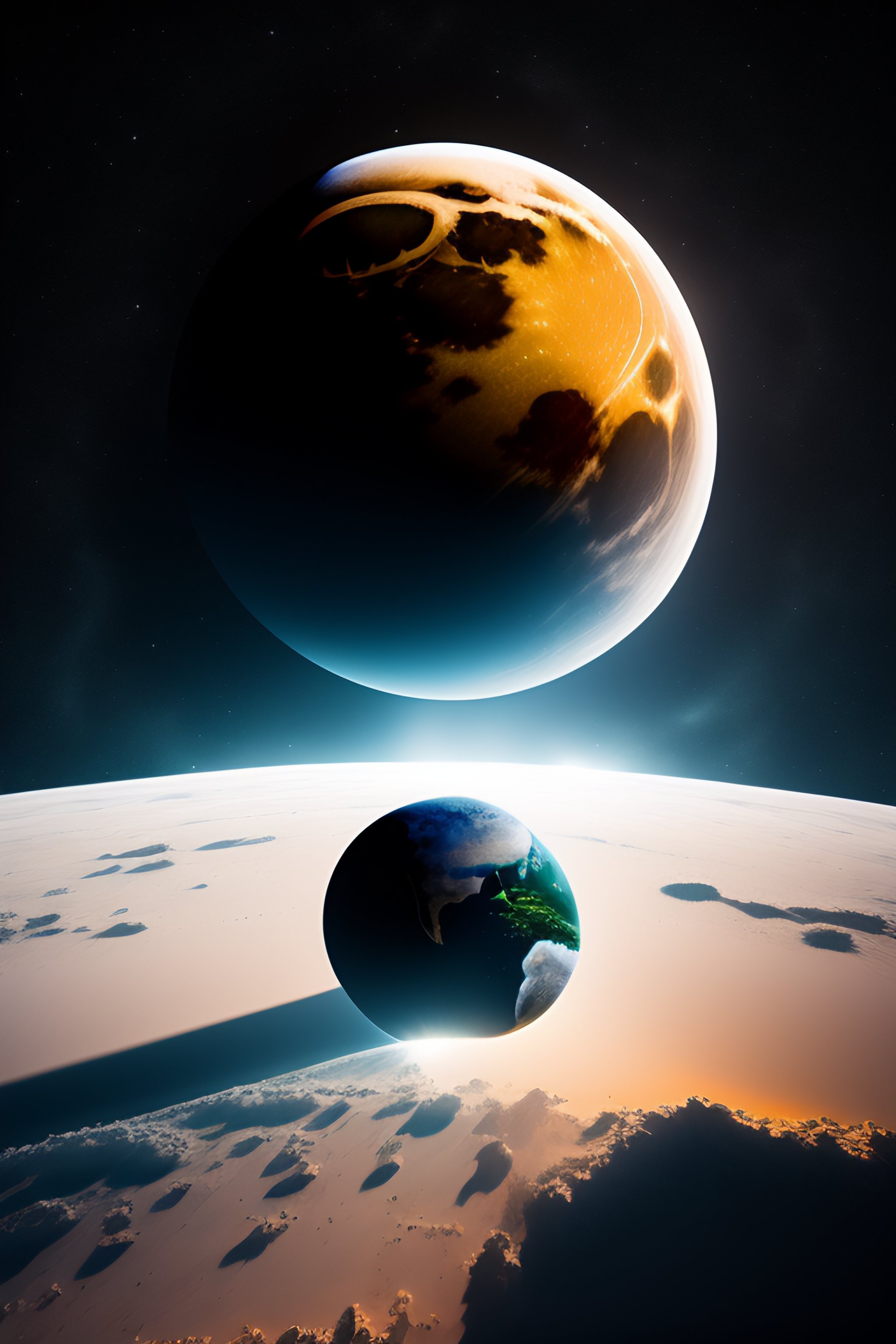 Lexica - Earth collision to the moon