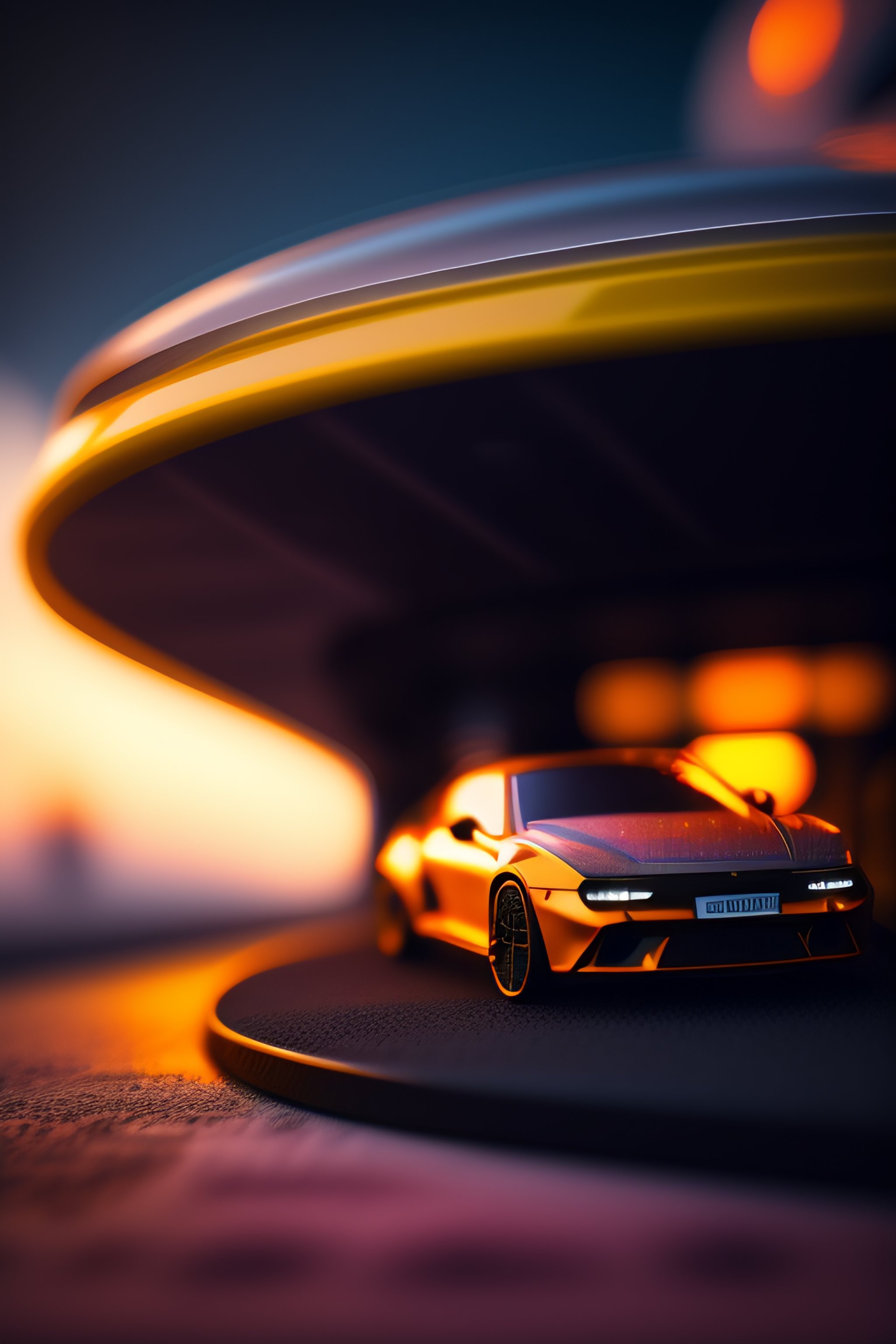 Lexica - Exterior sci - fi organic formula 1 hatchback car 3 d ...