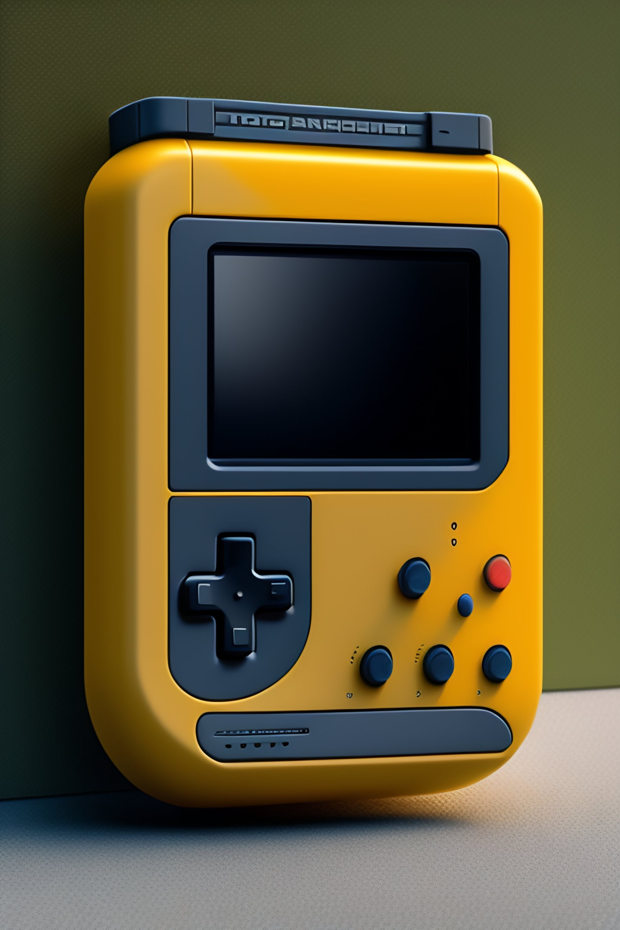 Lexica - Corporate building in shape of retro gameboy console, realistic