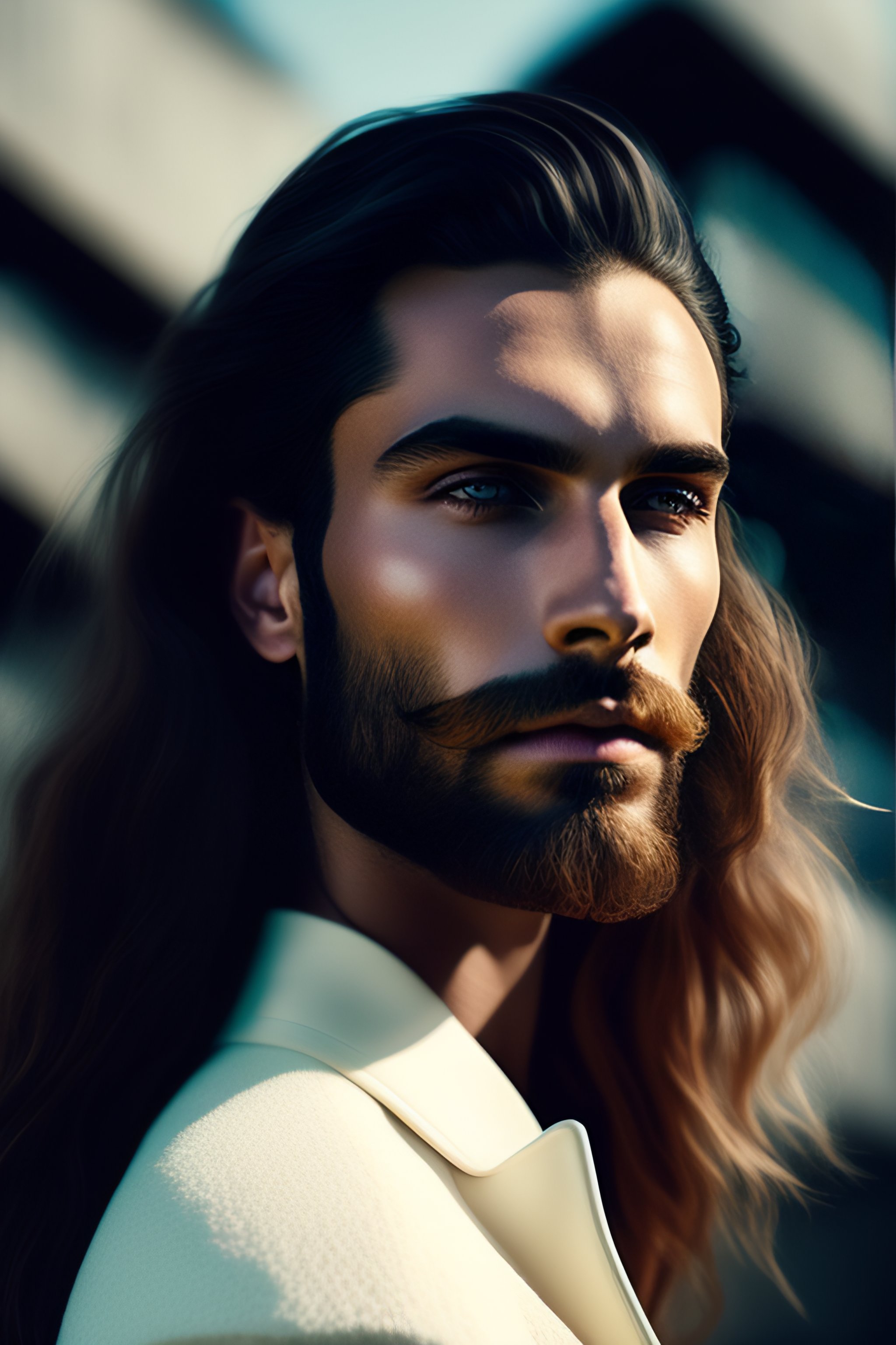 Lexica - Portrait of giant rat with a bushy beard, ethereal dreamy ...