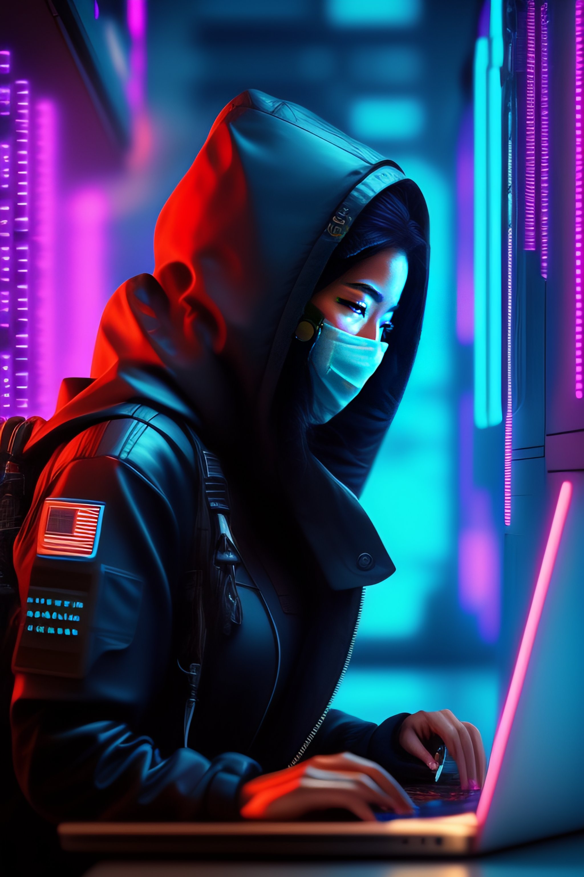 Lexica - Cyberpunk hacker