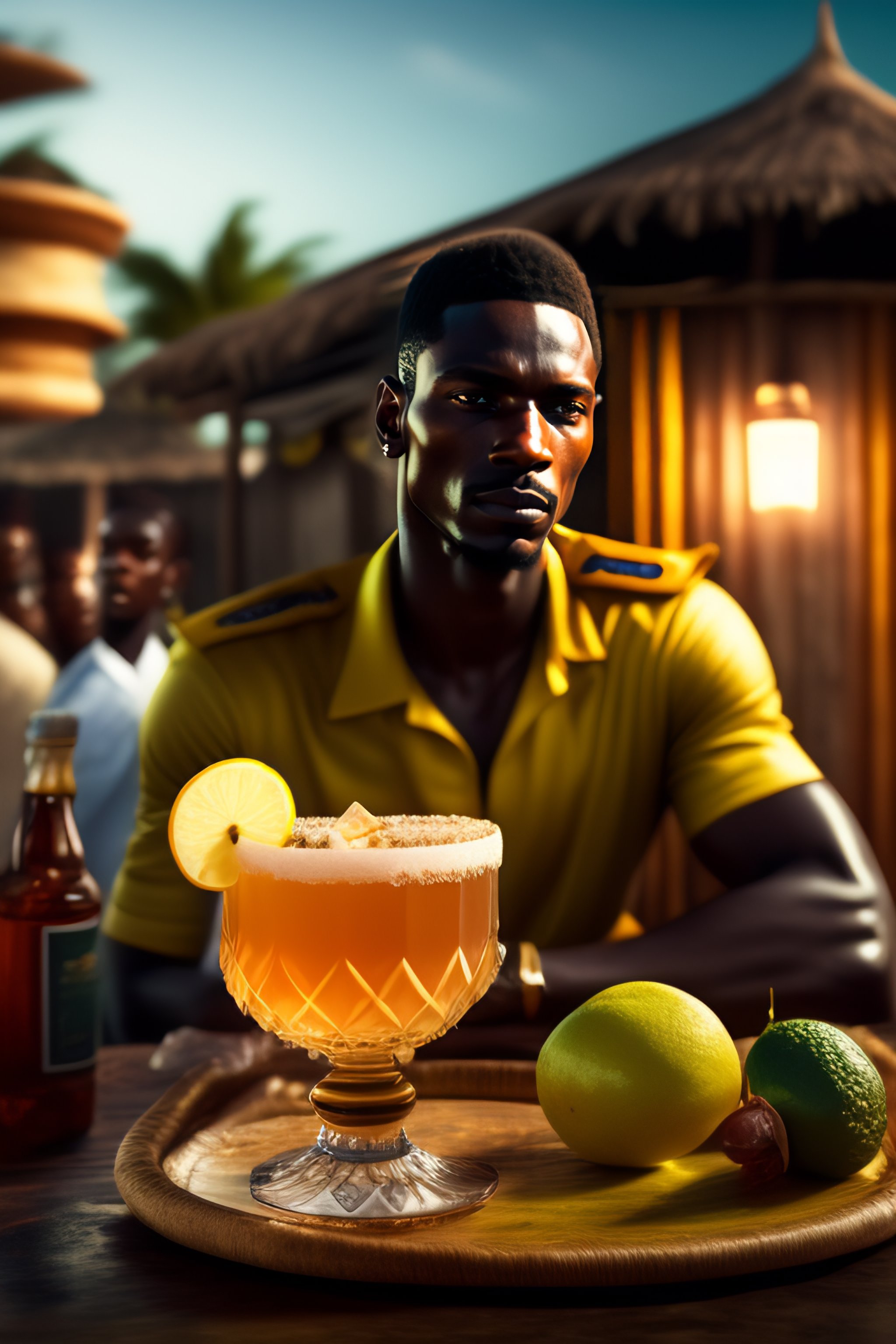 Lexica - Jamaica poor, man and women editorial bar photography from ...