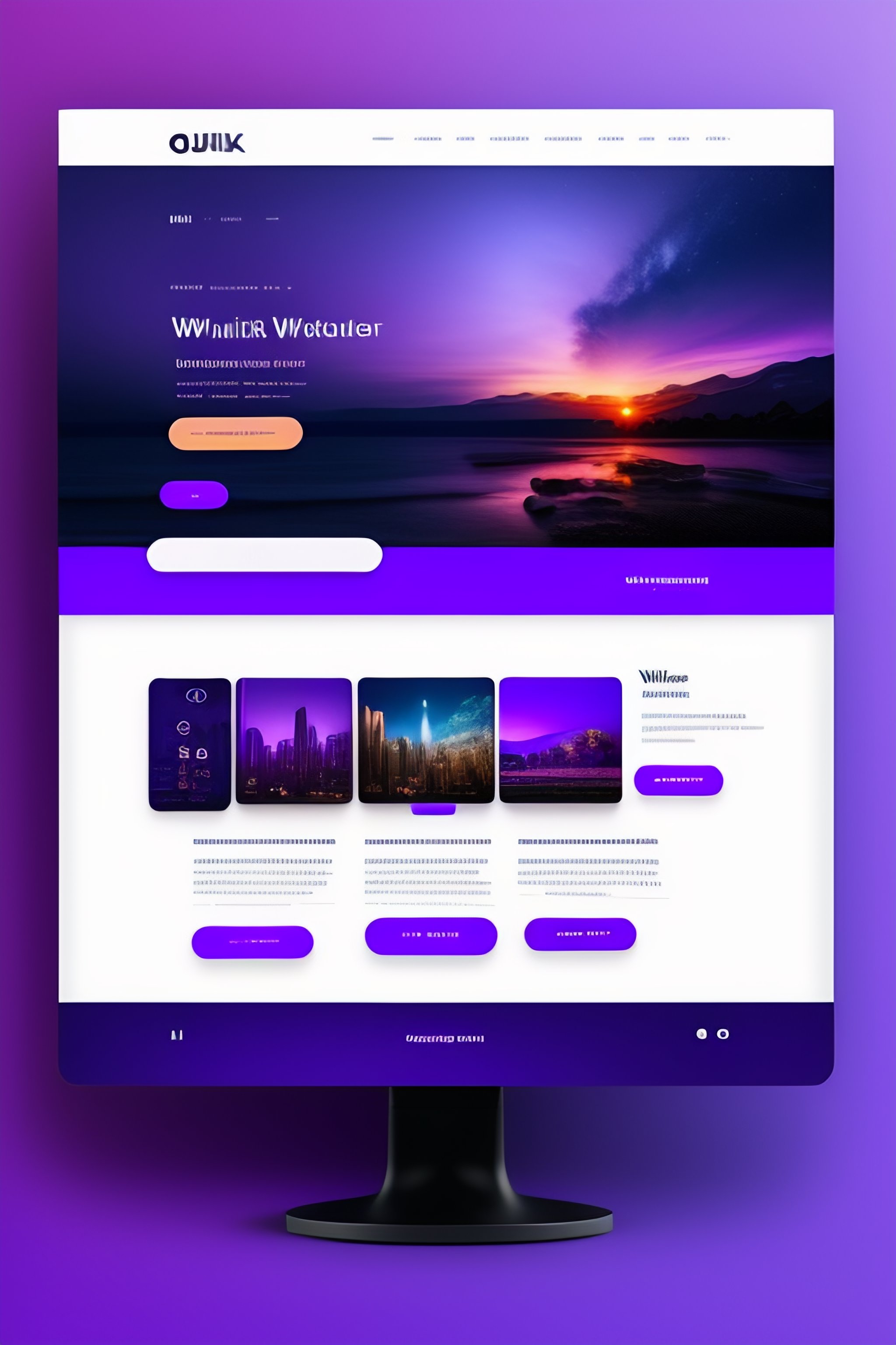 Lexica - Beautiful website for digital marketing agency ui, ux, ui/ux ...