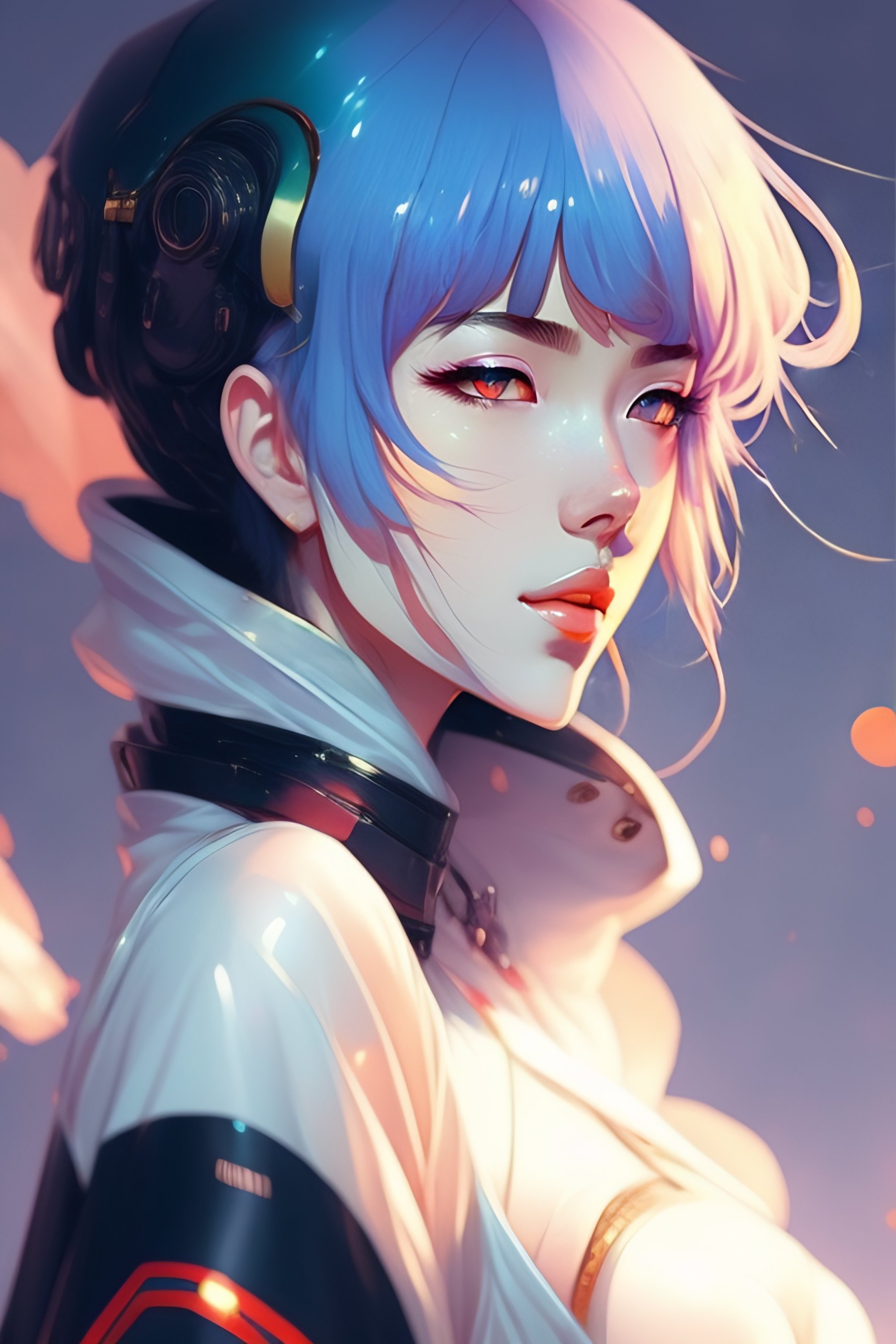 Lexica - A ultradetailed beautiful panting of rei ayanami, by conrad roset, greg rutkowski and ...