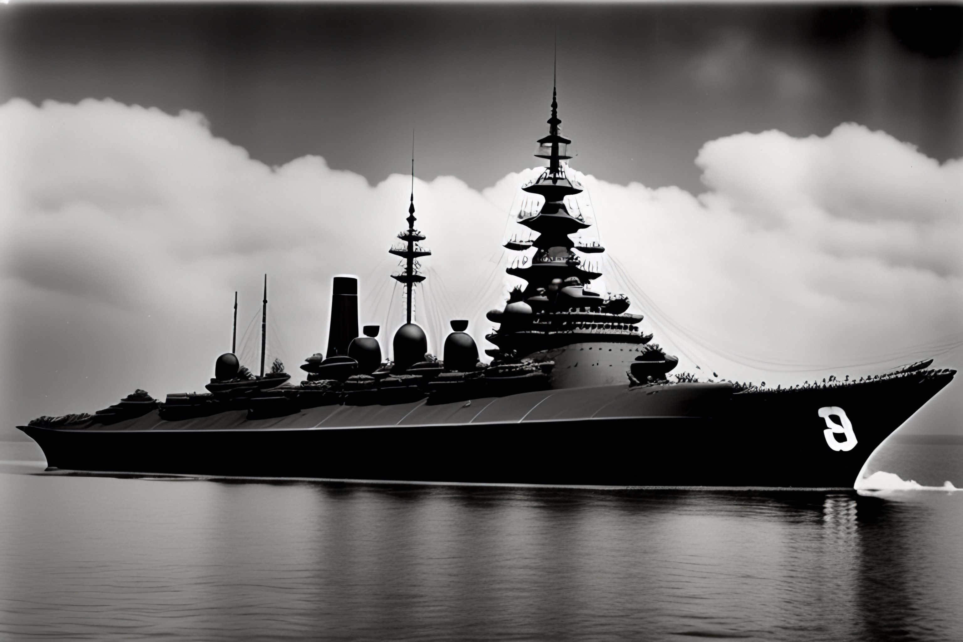 Lexica - Japanese battleship, YAMATO, 1942