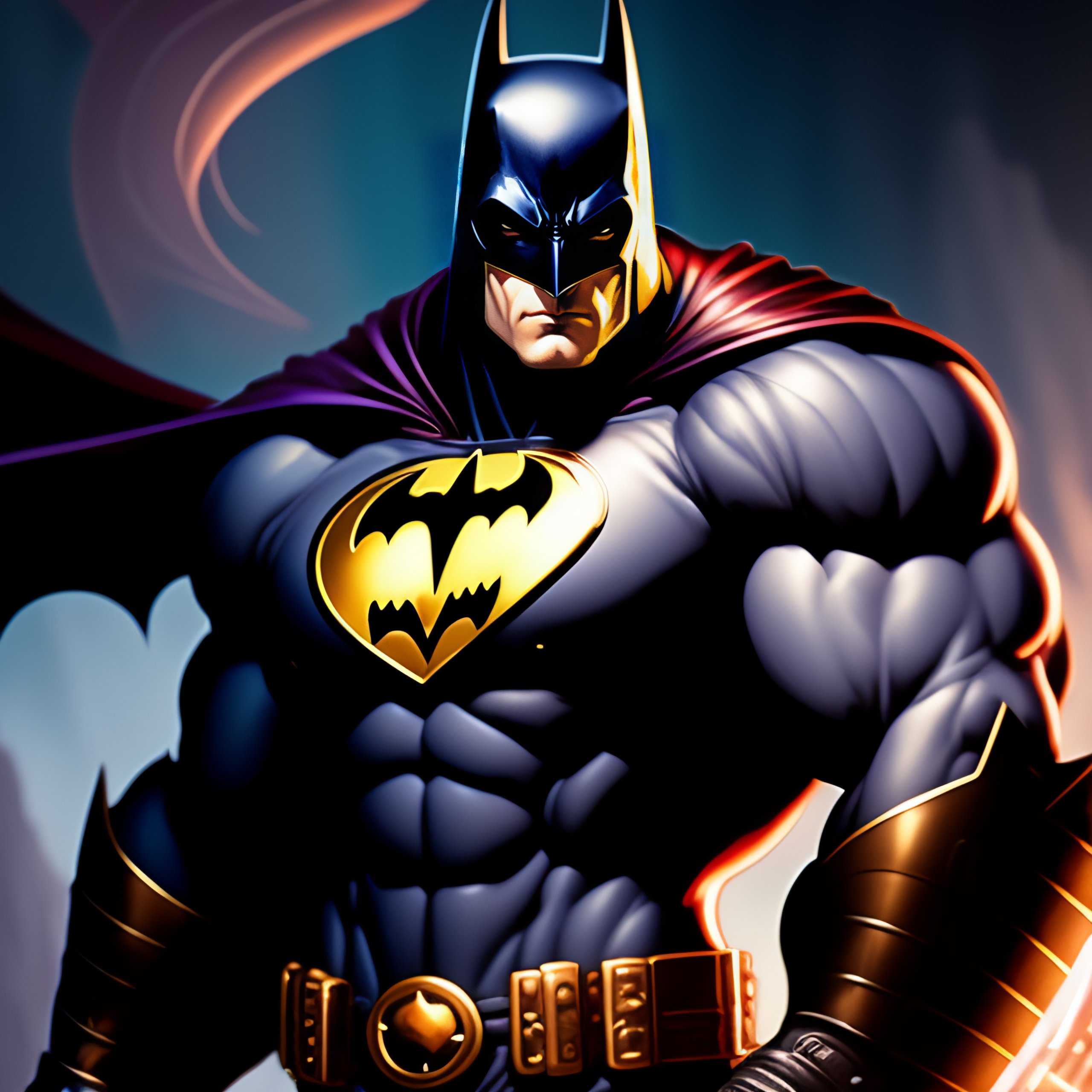 Lexica - Batman comics style illustration by Joe Madureiras