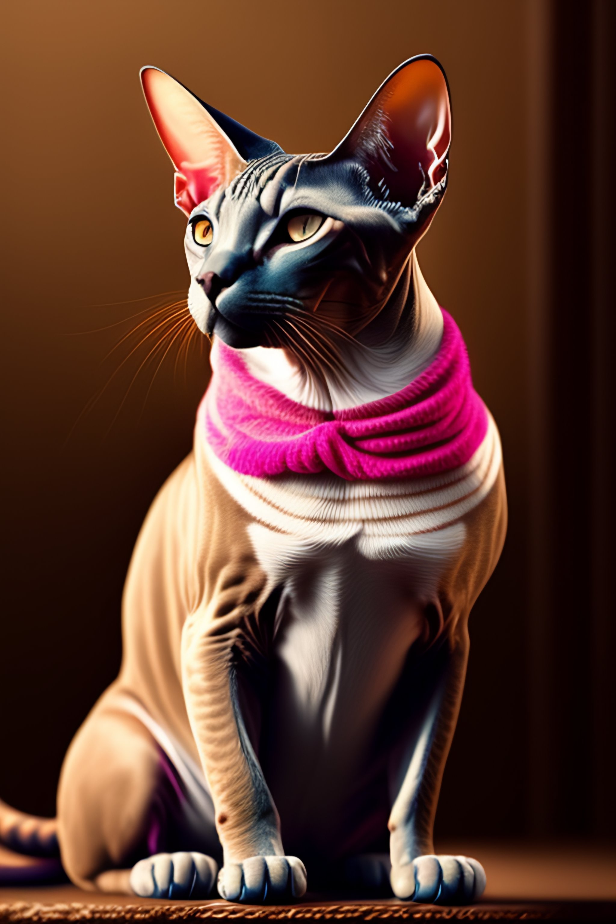 Lexica - Sphinx cat in pijama