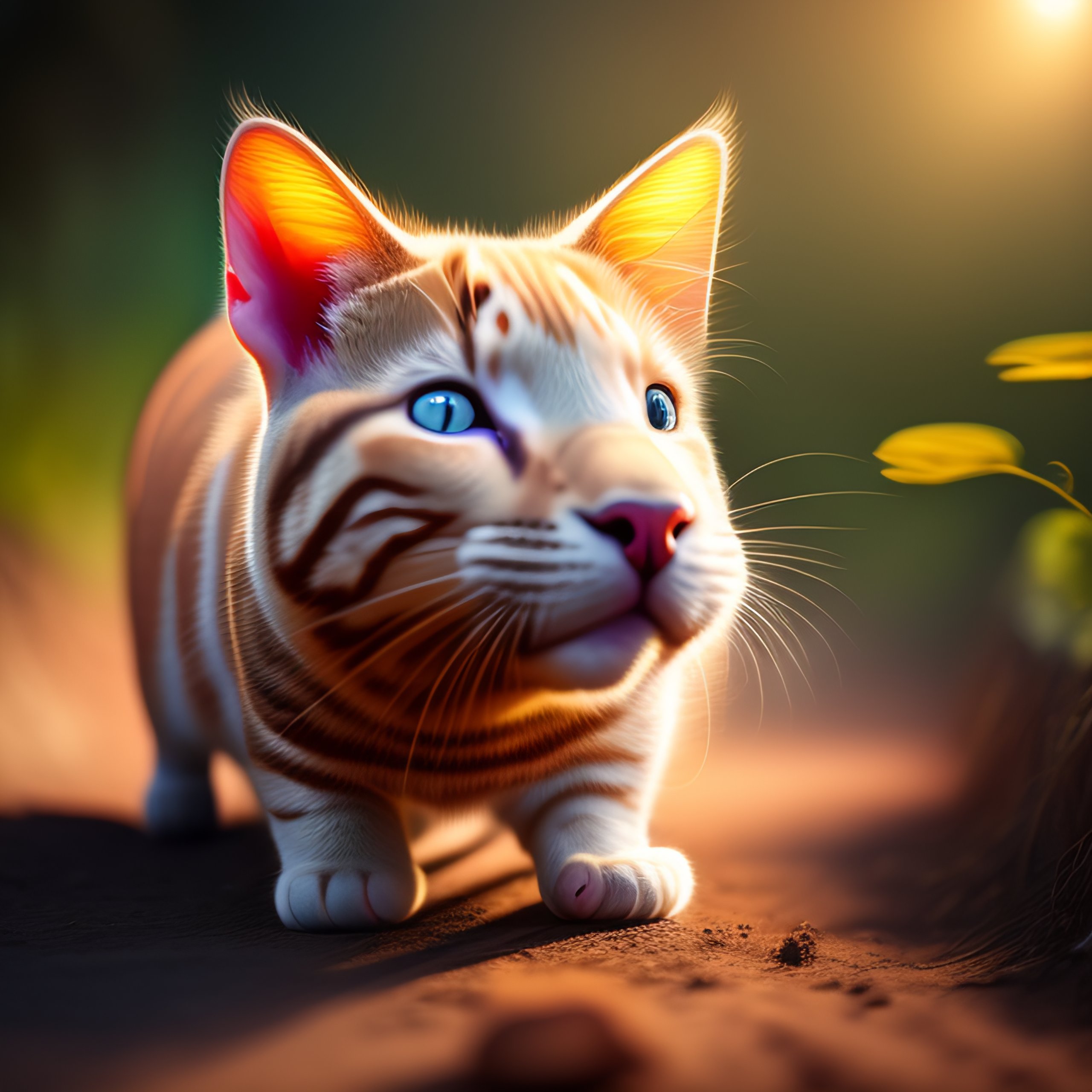 Lexica - A cat pig!!! hybrid! hyper realistic!! realistic lighting ...