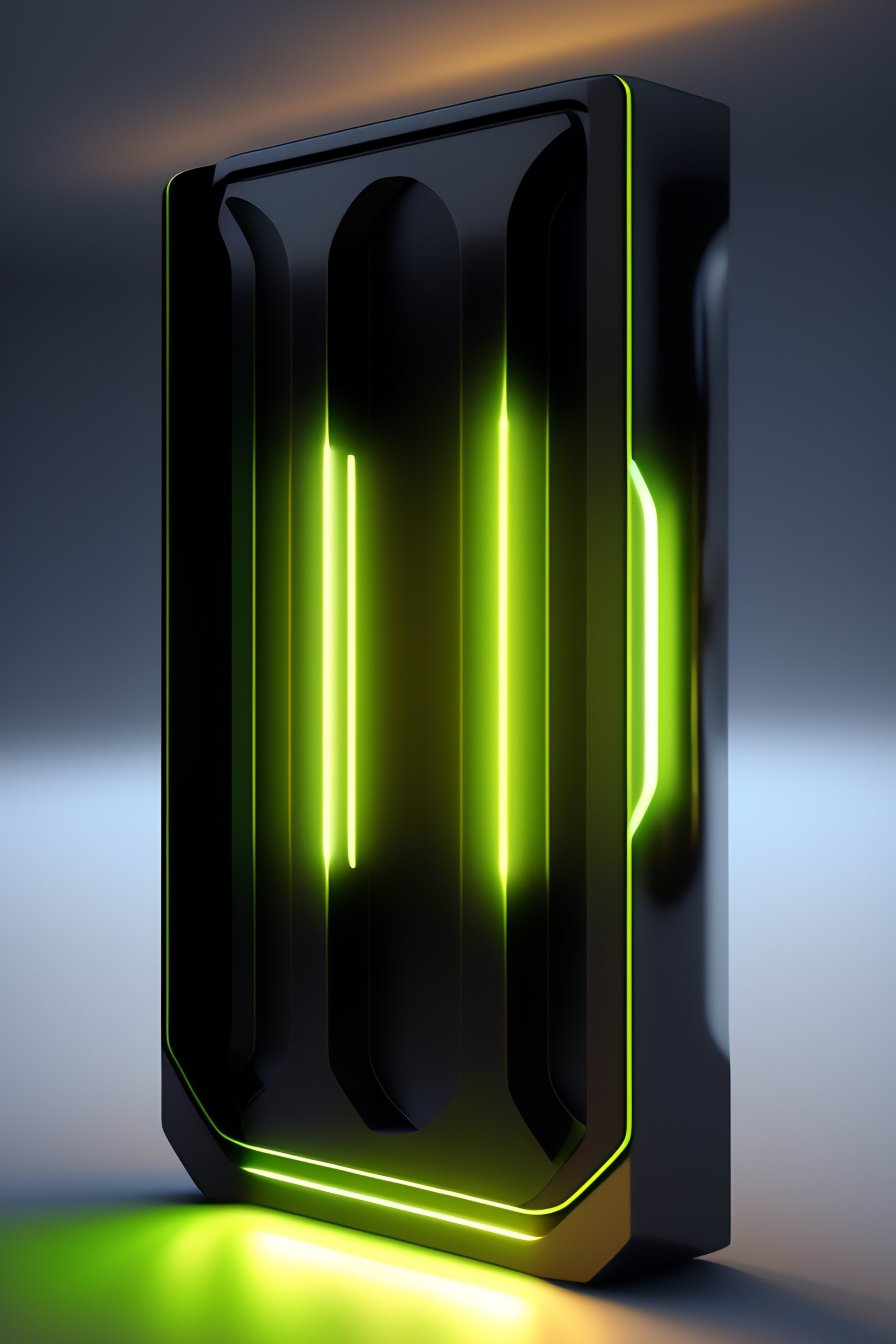 Lexica - Urinal, Nvidia Gaming Urinal with LCD display & underlighting ...