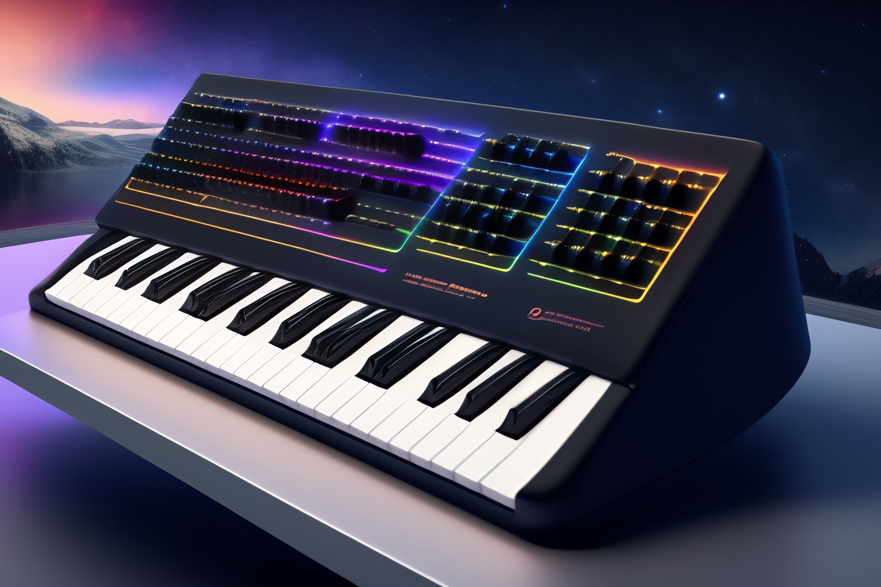 Lexica - A syntheziser keyboard