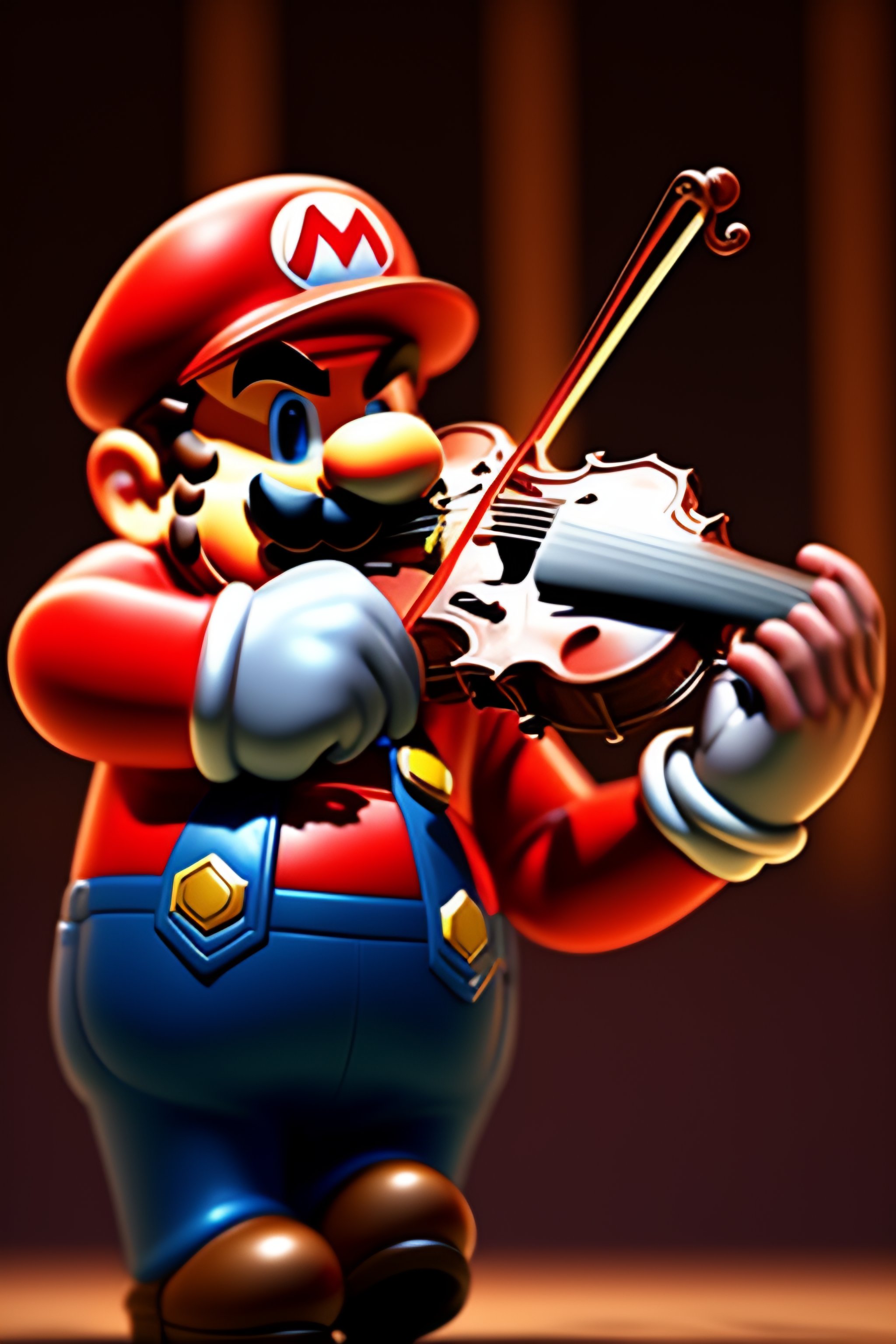 Lexica - Super mario playing violin