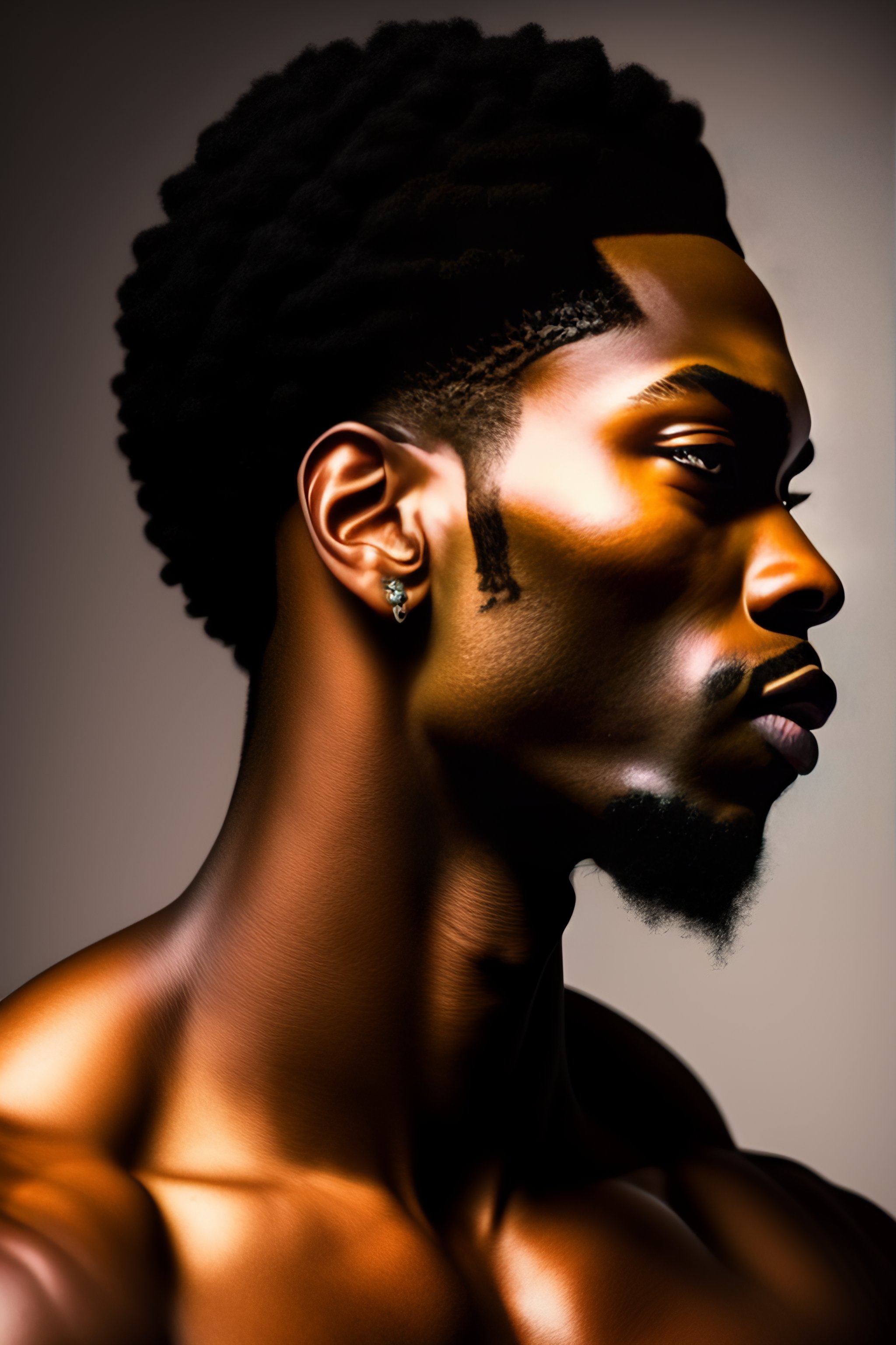 Lexica - 23 black man, masculine.