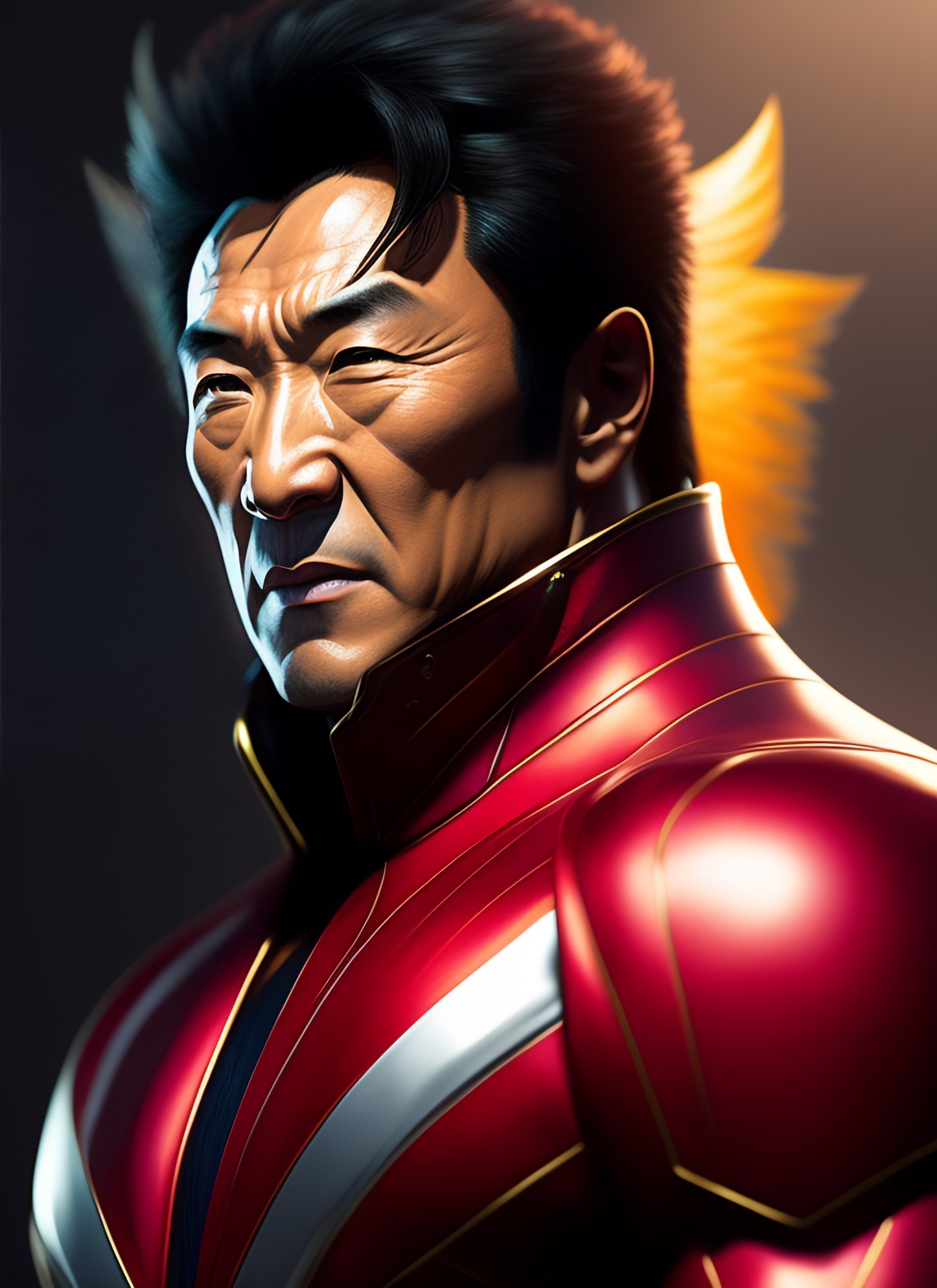 Lexica - Portrait of Jackie Chan as wolverine classic suit from marvel ...