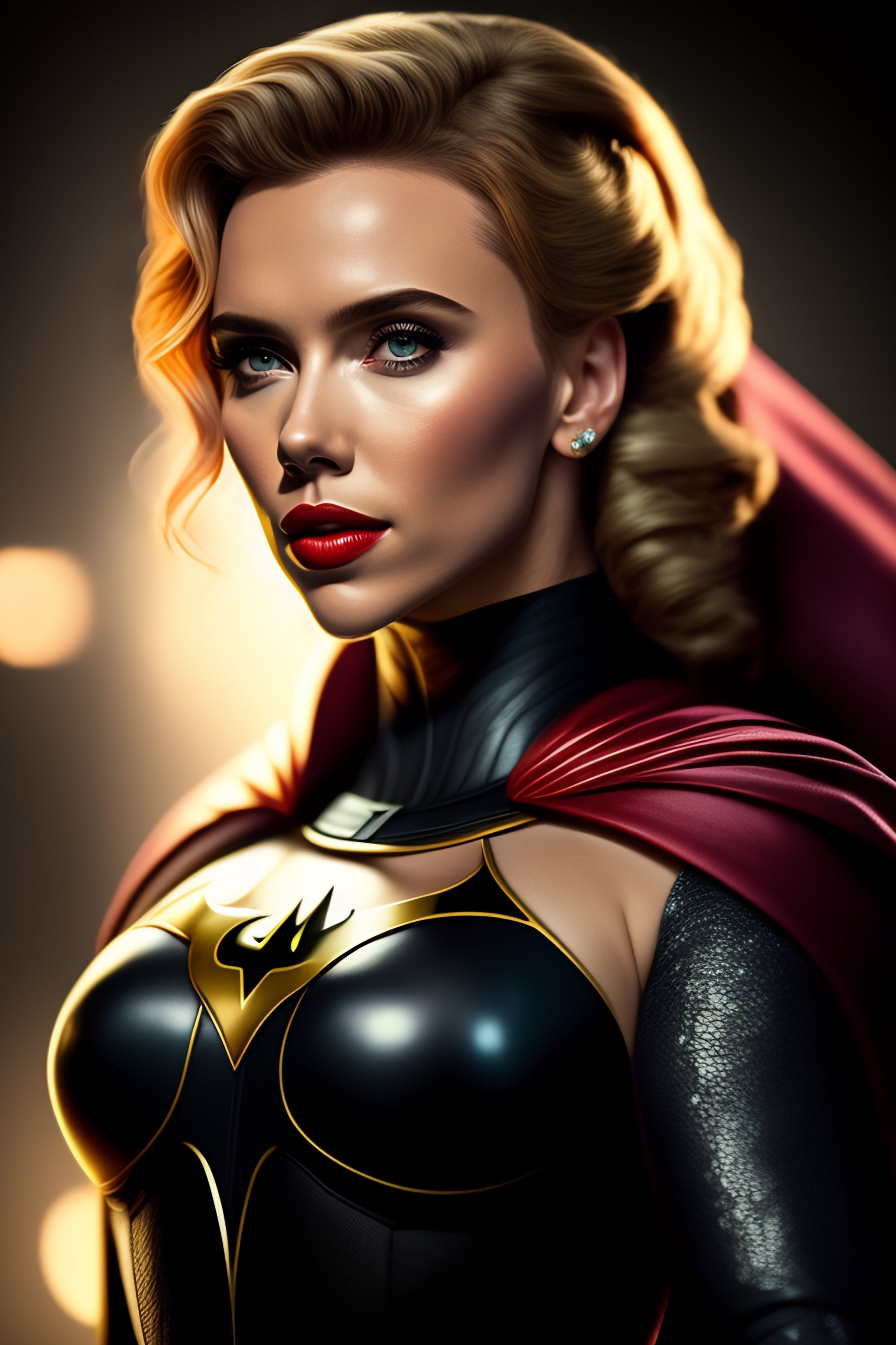 Lexica - Scarlett Johansson as Batman