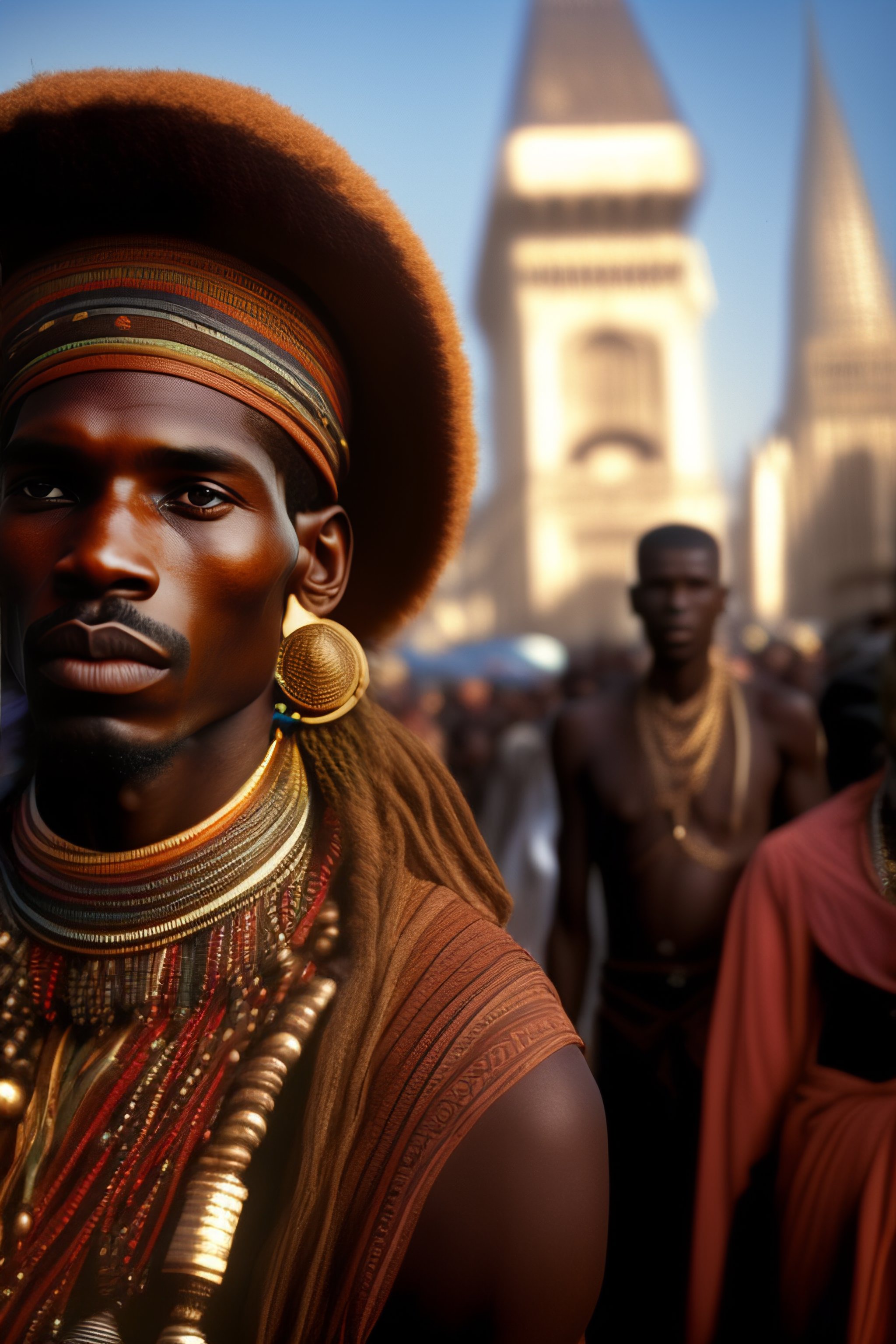 Lexica - 35mm film photo with a 50mm lens of aman of people from an ...