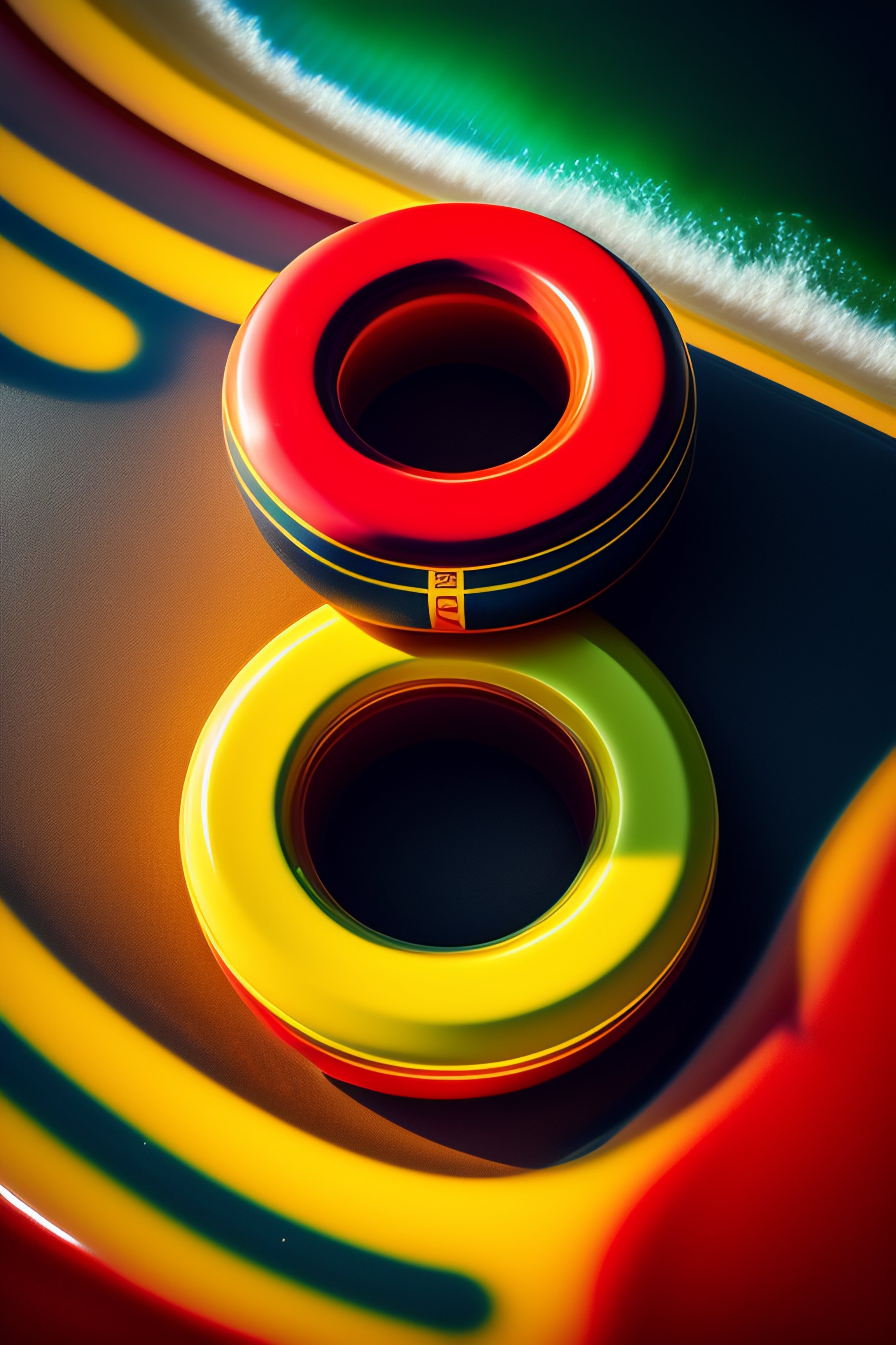 Lexica - A round lifesaver with emotional written on it