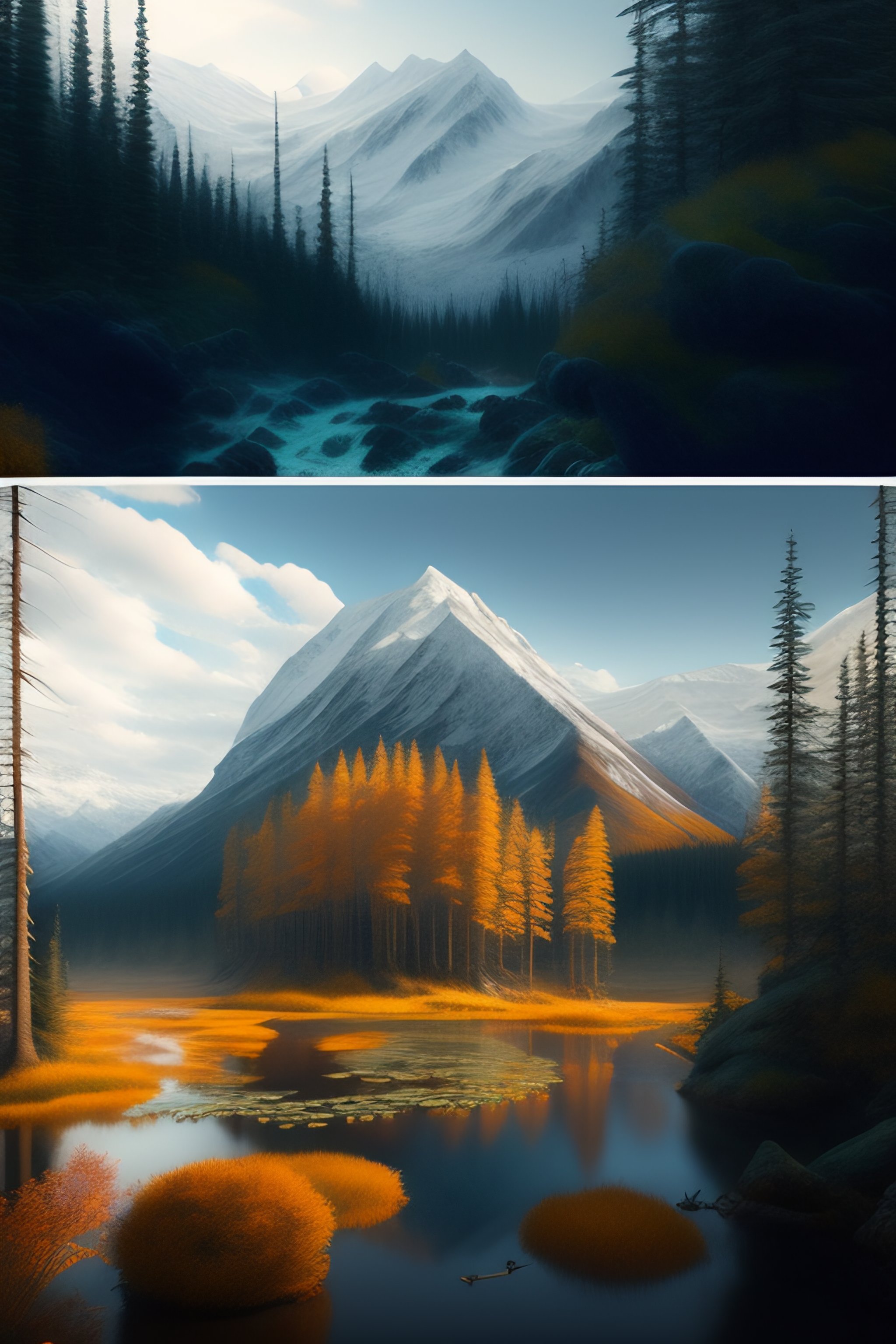 Lexica - A hyper-detailed 3d render like a Oil painting of illusions of ...