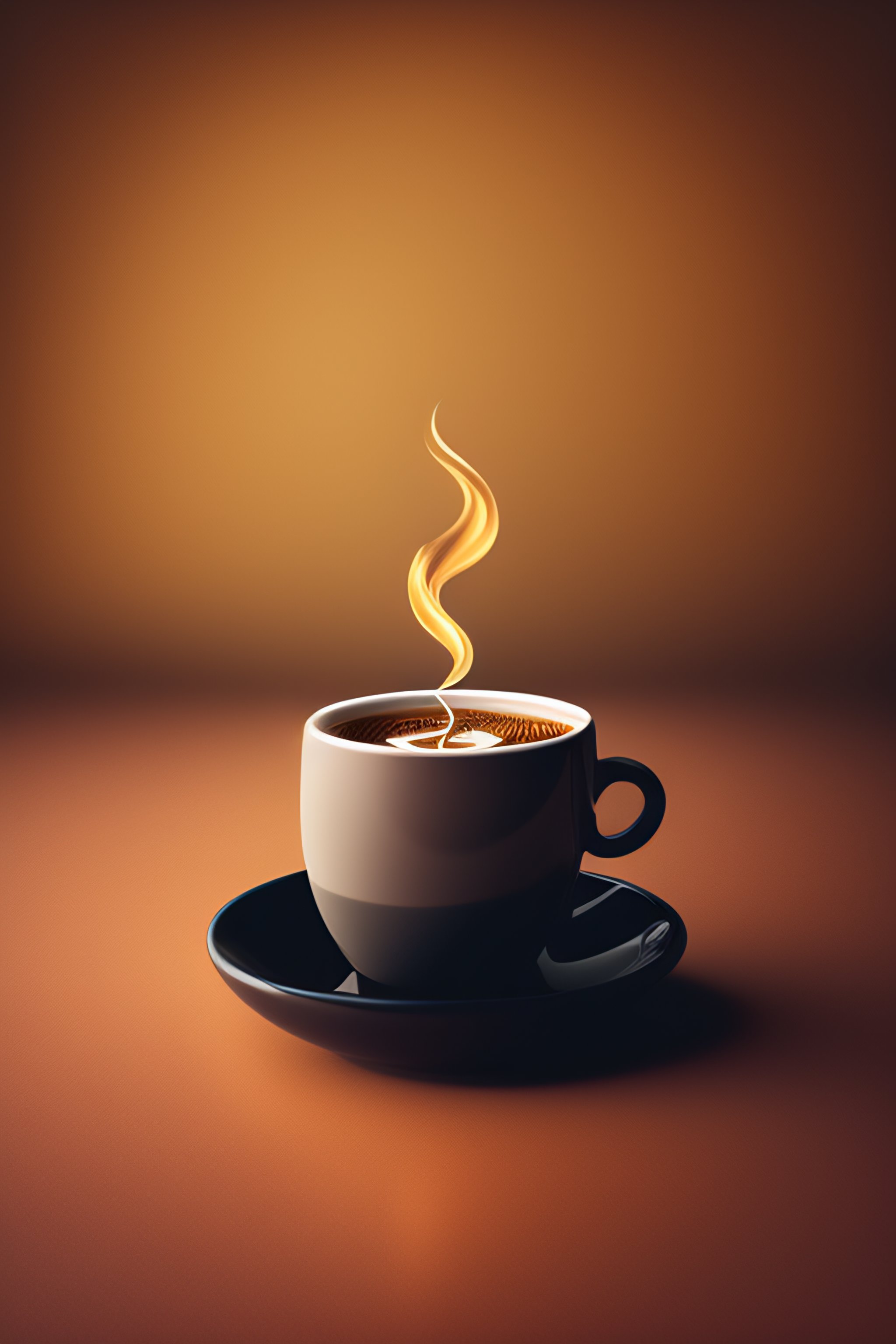 Lexica - Portrait of a coffee cup with hands reaching for it